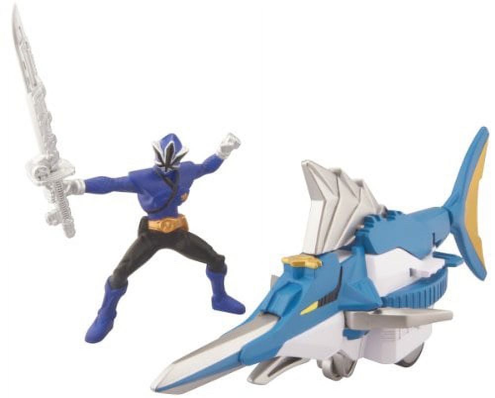 Power Ranger Samurai Swordfish with Blue Ranger - Walmart.com