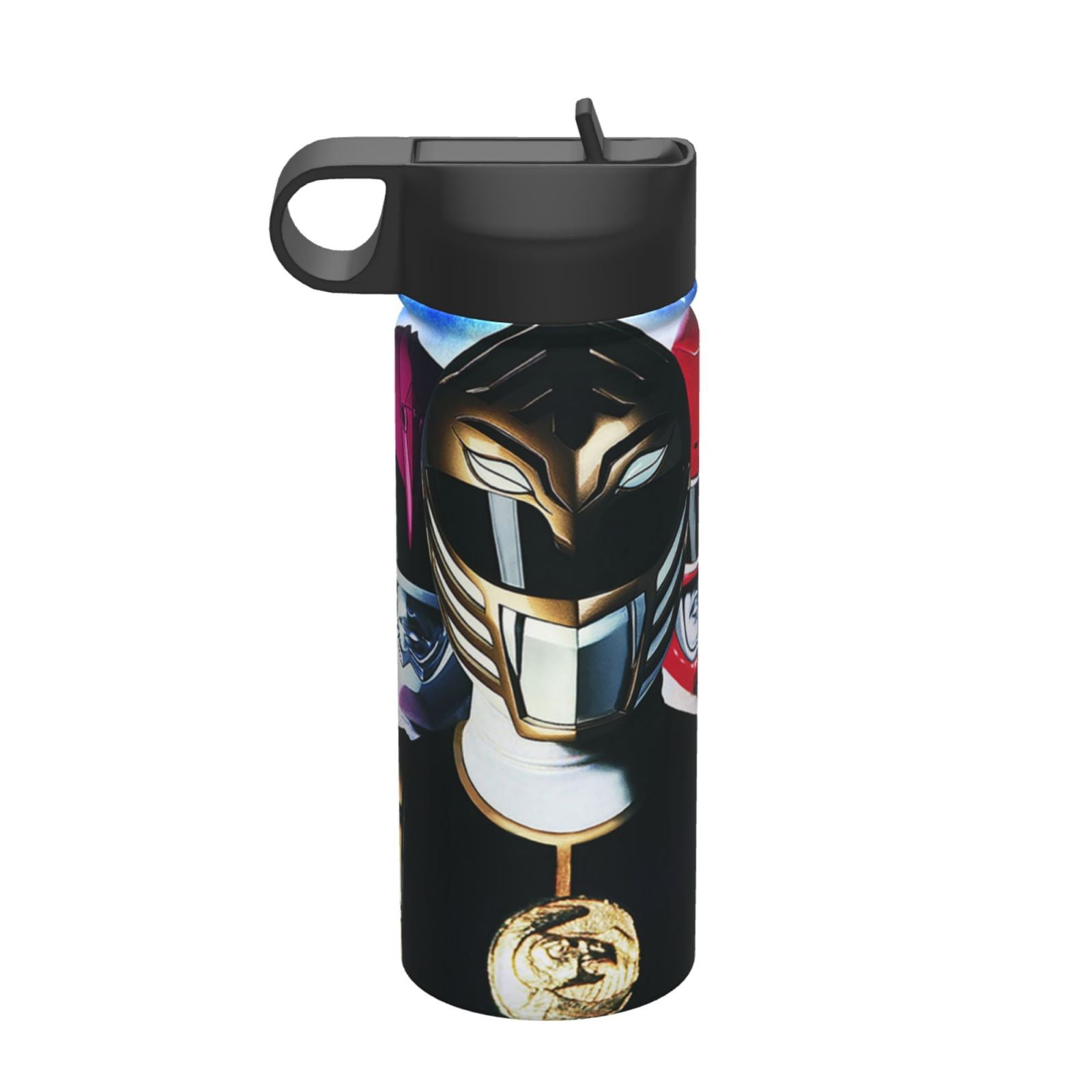 Power Rangers 18 Oz Insulated Water Bottle, Reusable Stainless Steel ...