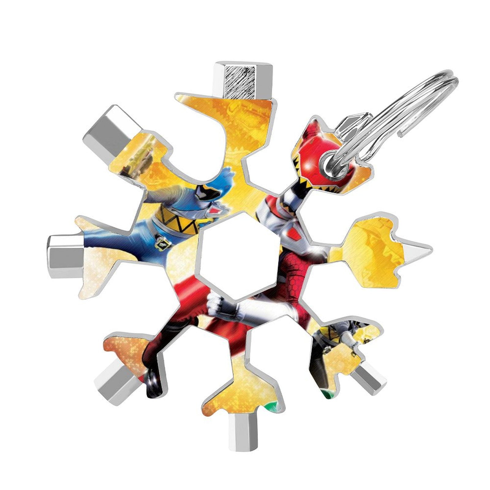 Power Rangers 19-in-1 Snowflake Multi Tool, Bottle Opener/Flat Phillips ...