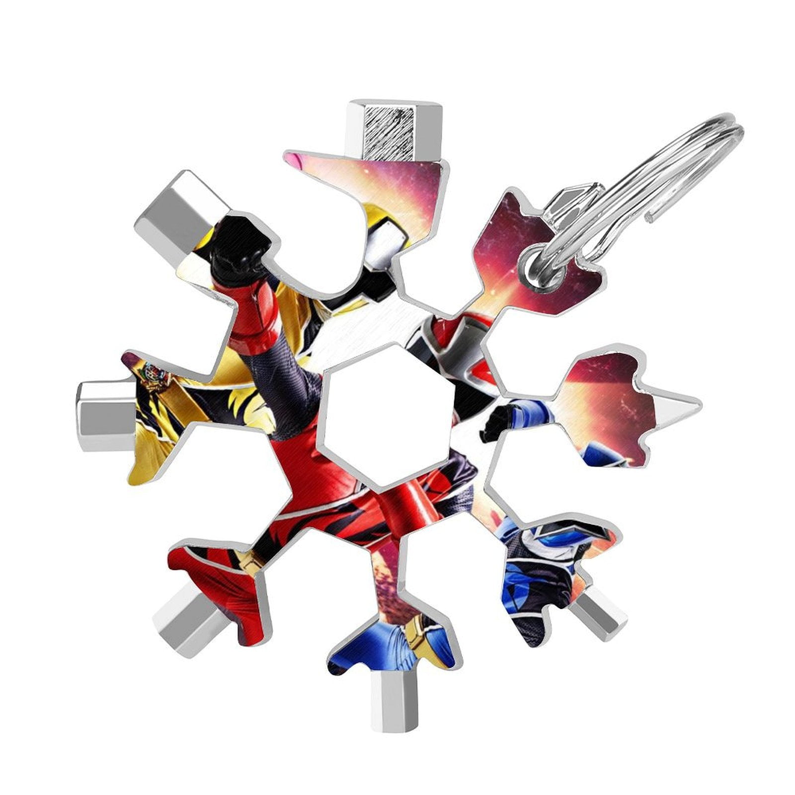 Power Rangers 19-in-1 Snowflake Multi Tool, Bottle Opener/Flat Phillips ...