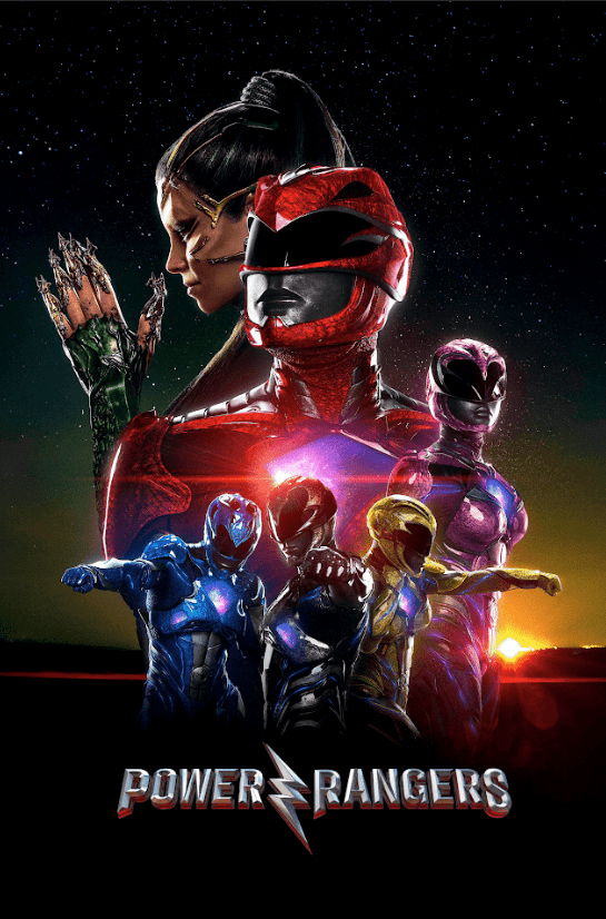 Power Rangers 2017 Movie Poster 24x36 Action Sci-Fi Superhero Reboot ...