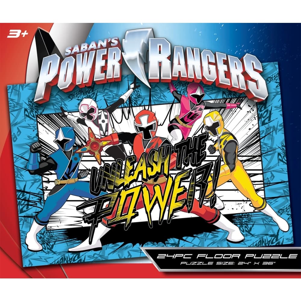 Go! Games, Power Rangers 24 Piece Puzzle - Walmart.com