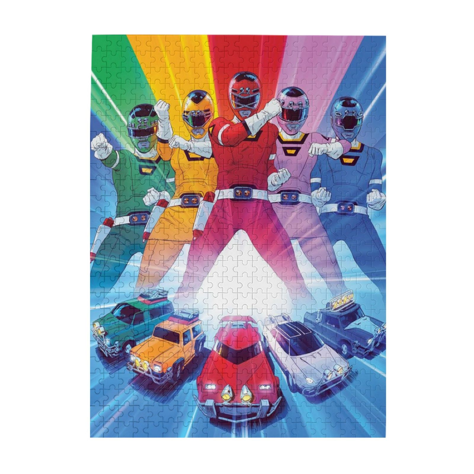 Power Rangers 500 Piece Jigsaw Puzzle Wooden Puzzle Birthday Gifts For ...