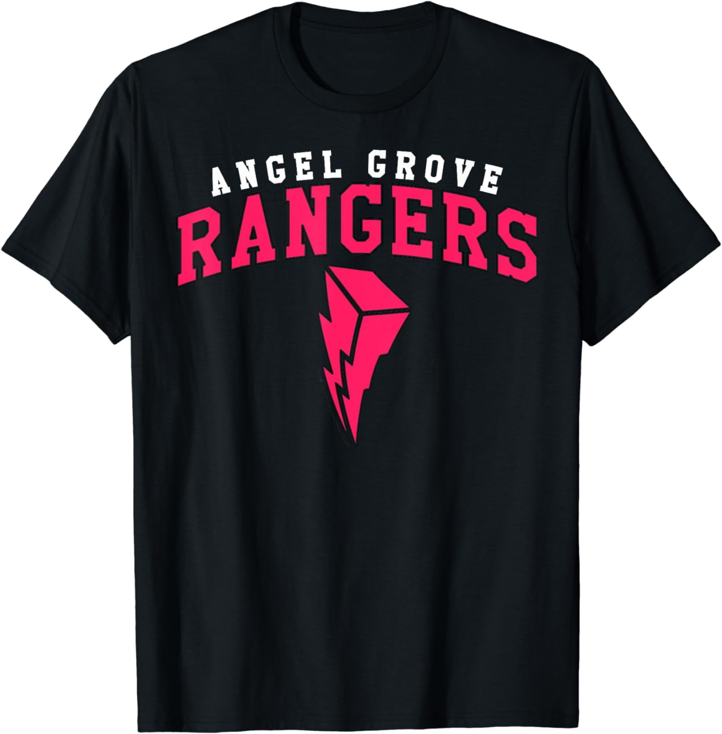 Power Rangers Angel Grove High School Red Collegiate T-Shirt - Walmart.com