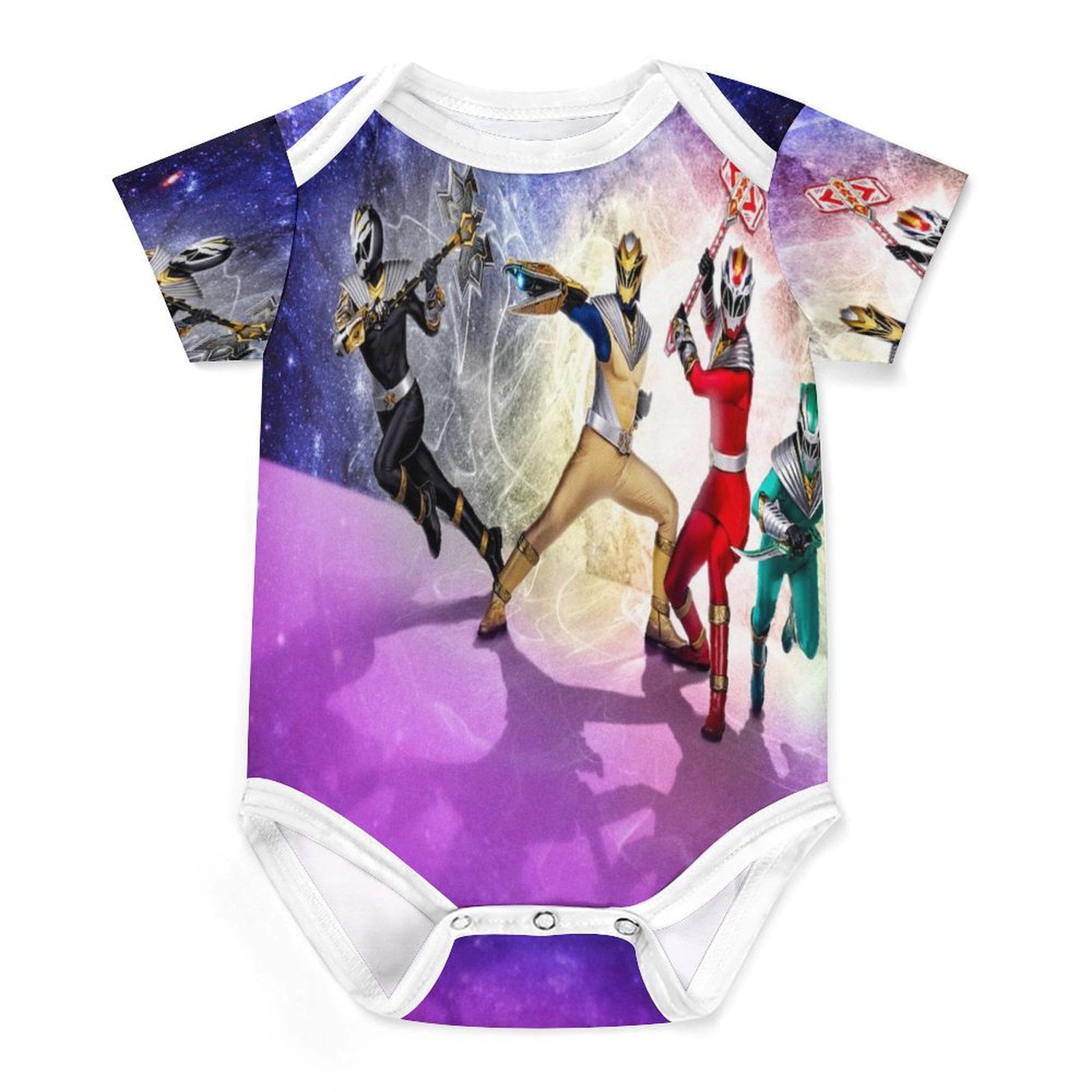 Power Rangers Baby Bodysuit Boy Girl Clothes Soft Newborn Infant Outfit ...