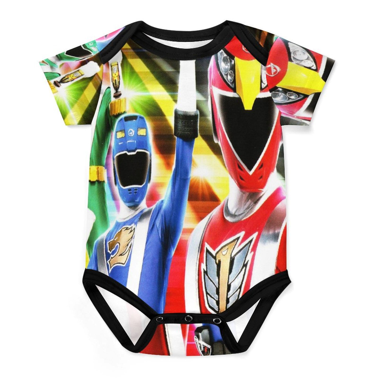 Power Rangers Baby Bodysuit Boy Girl Clothes Soft Newborn Infant Outfit ...