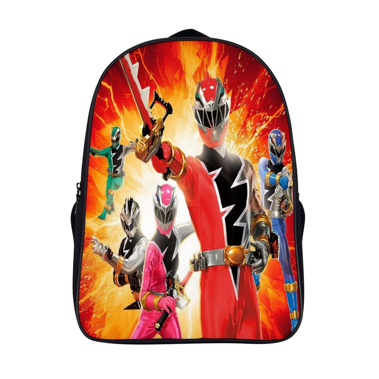Power Rangers Backpack 16 Inch Book Bags Casual Daypack for Travel Work ...
