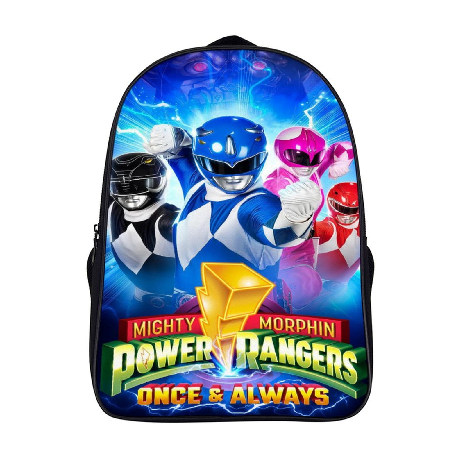 Power Rangers Backpack 16 Inch Book Bags Casual Daypack for Travel Work ...