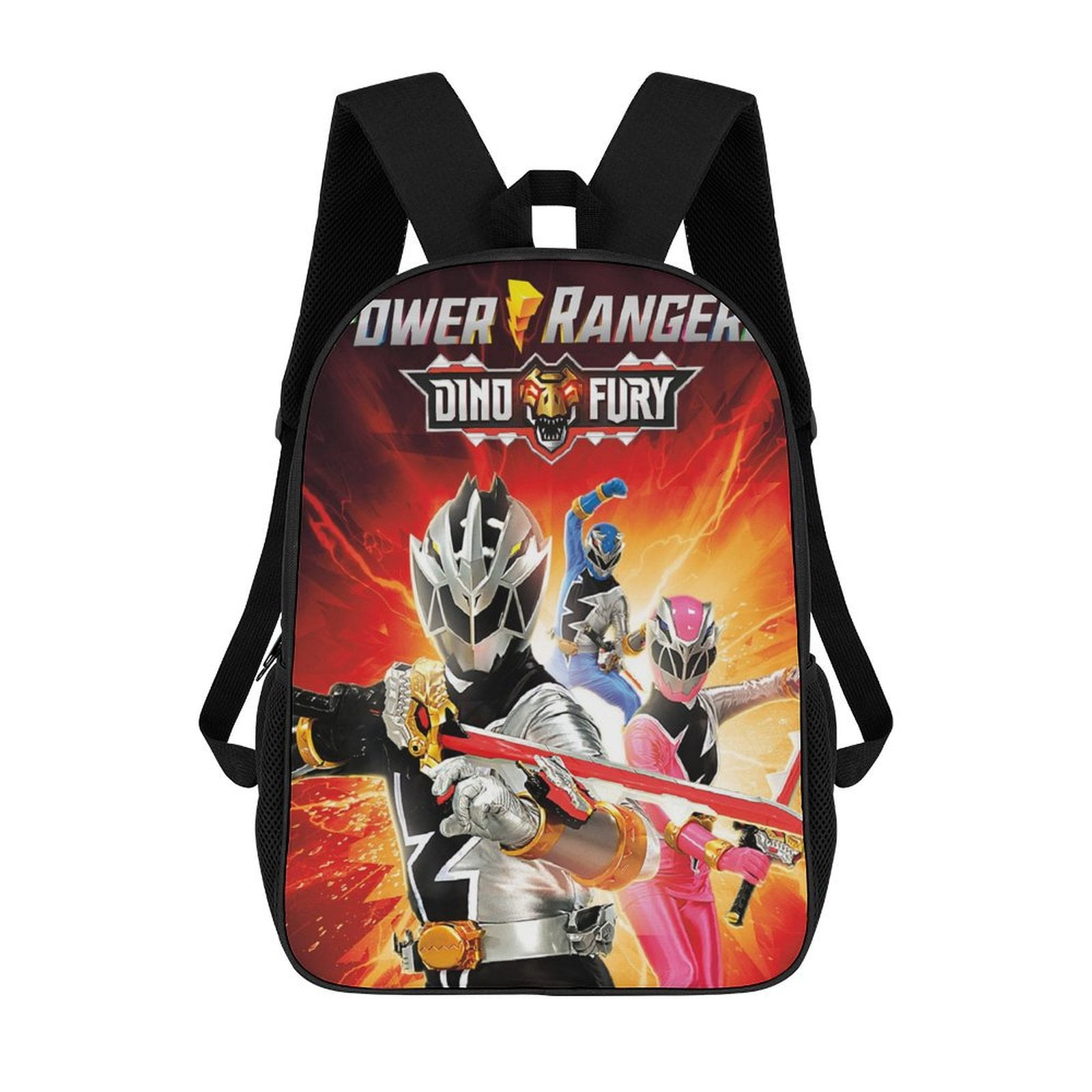 Power Rangers Backpack 17 Inch Book Bags Casual Daypack for Travel Work ...