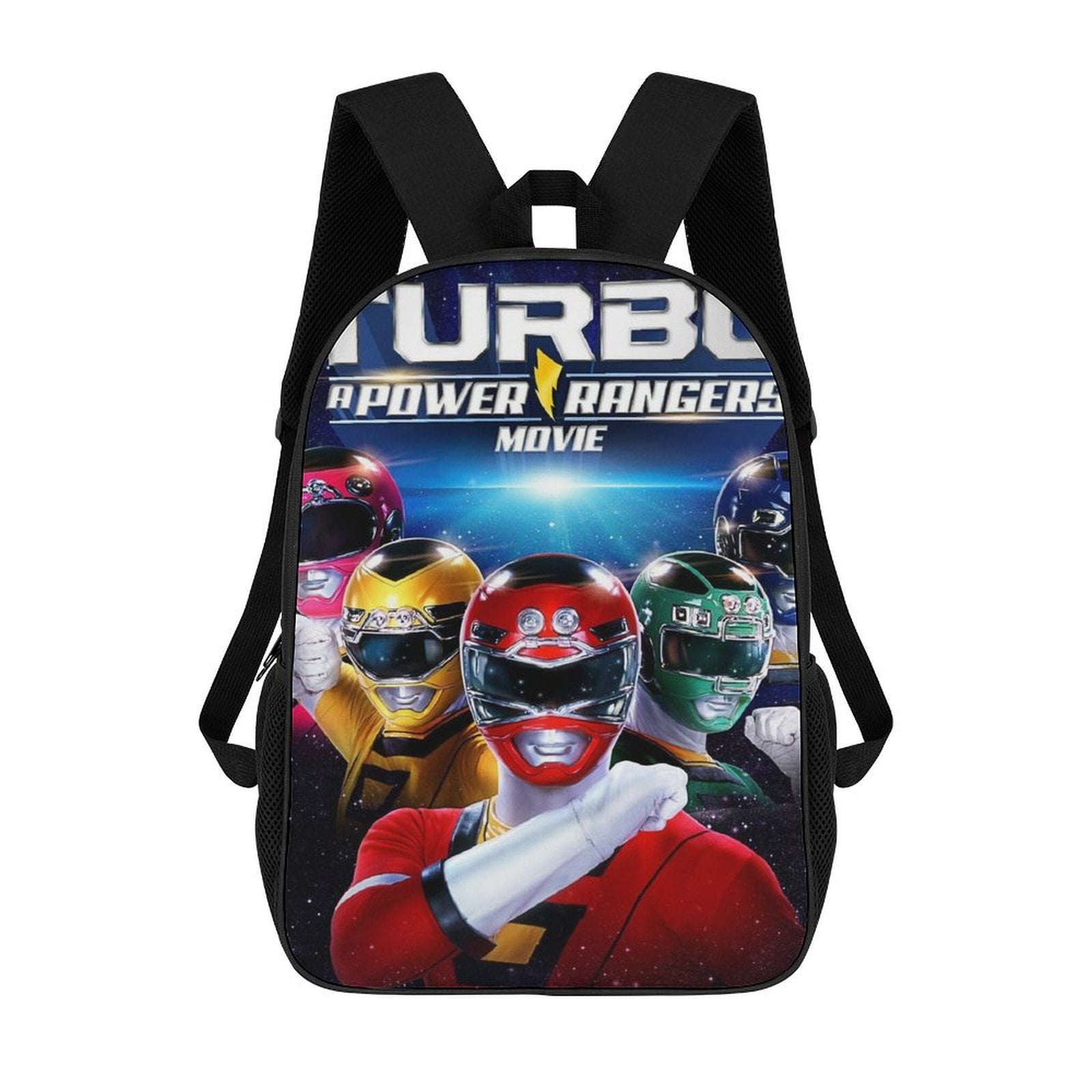 Power Rangers Backpack 17 Inch Book Bags Casual Daypack for Travel Work ...