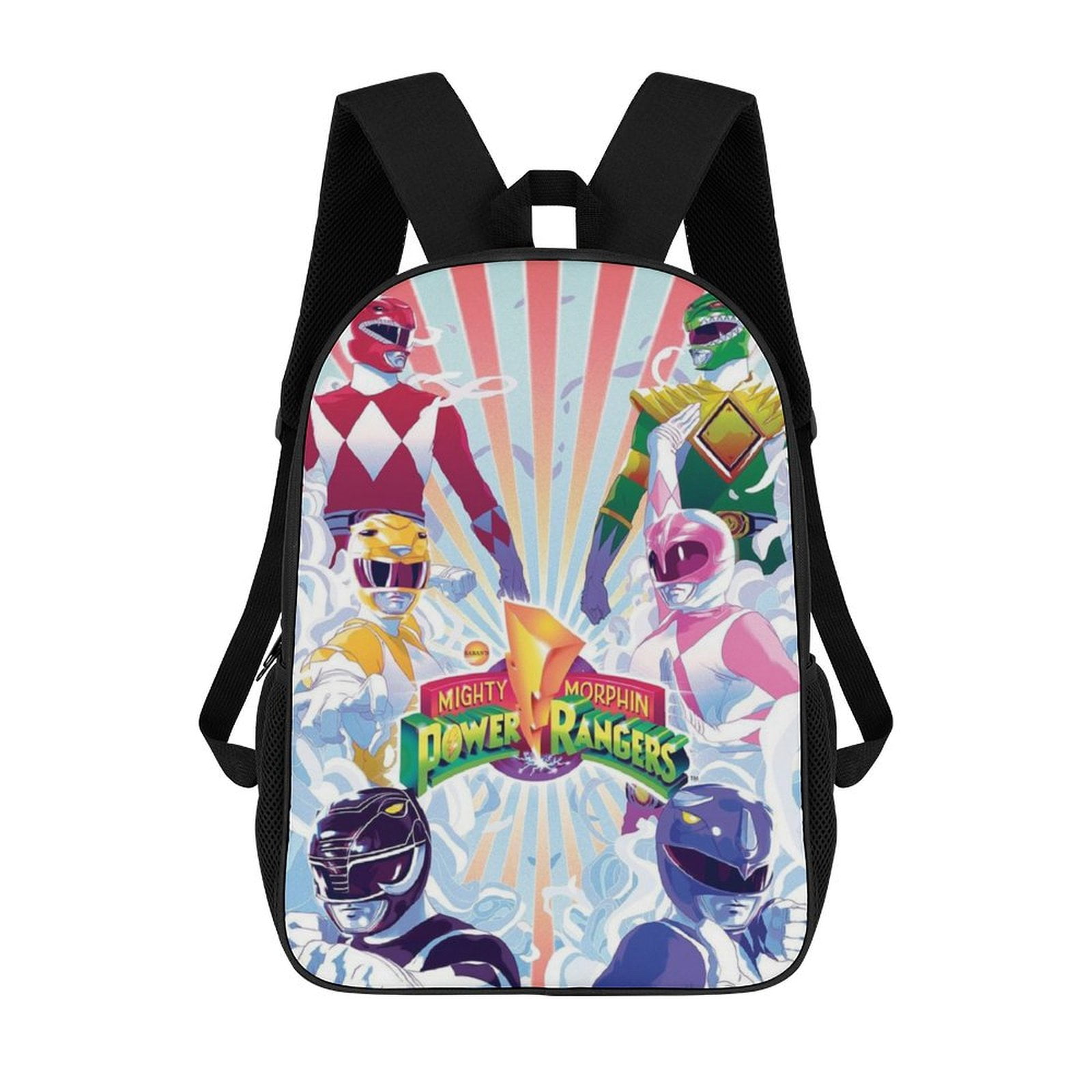 Power Rangers Backpack 17 Inch Shoulder Bag Sturdy Laptop Backpack ...