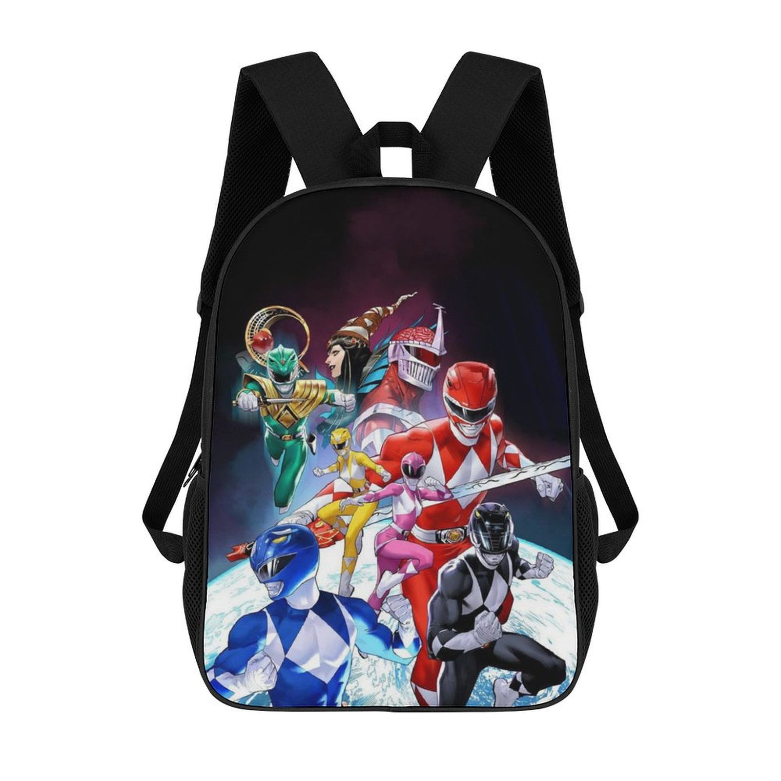 Power Rangers Backpack 17 Inch Shoulder Bag Sturdy Laptop Backpack ...