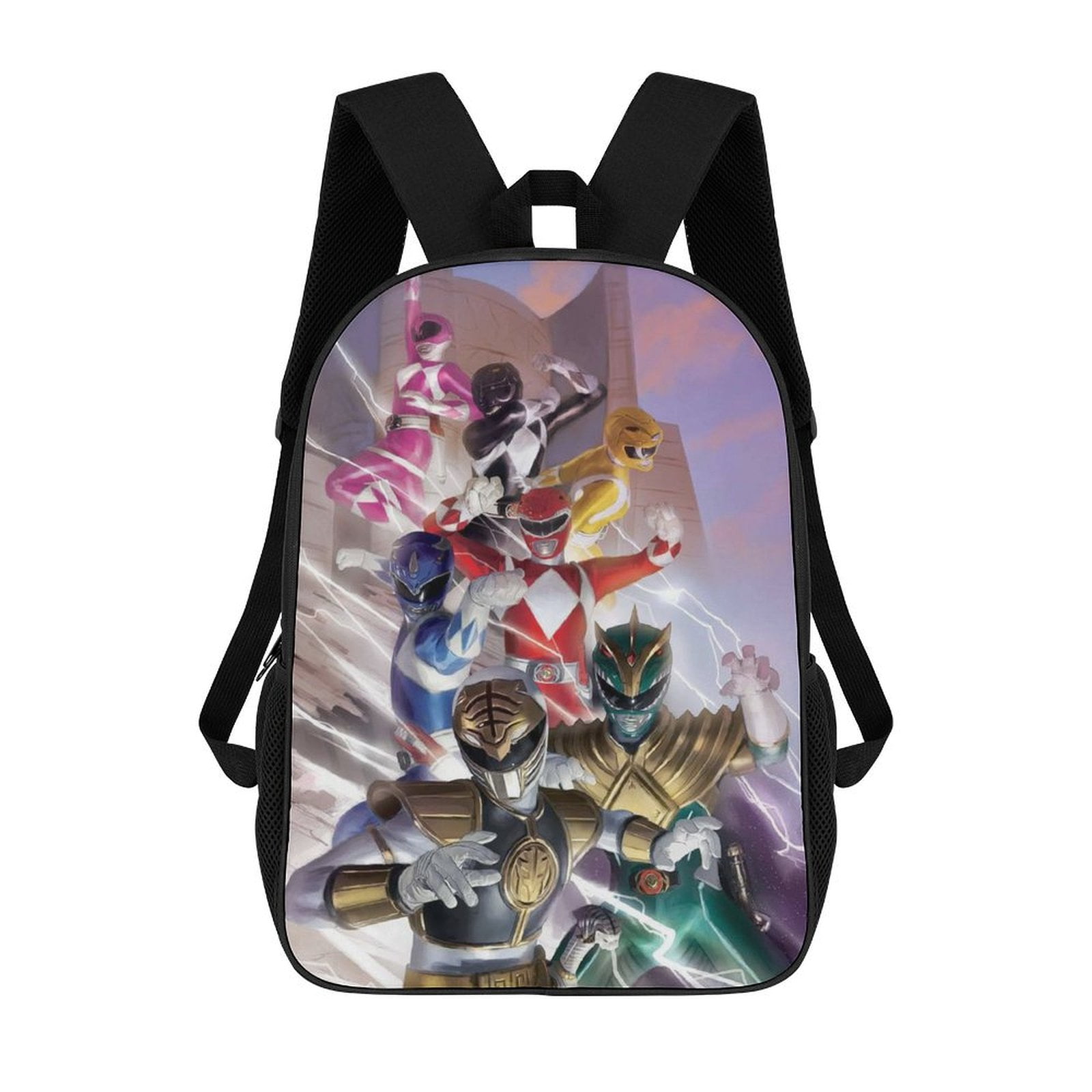 Power Rangers Backpack 17 Inch Shoulder Bag Sturdy Laptop Backpack ...