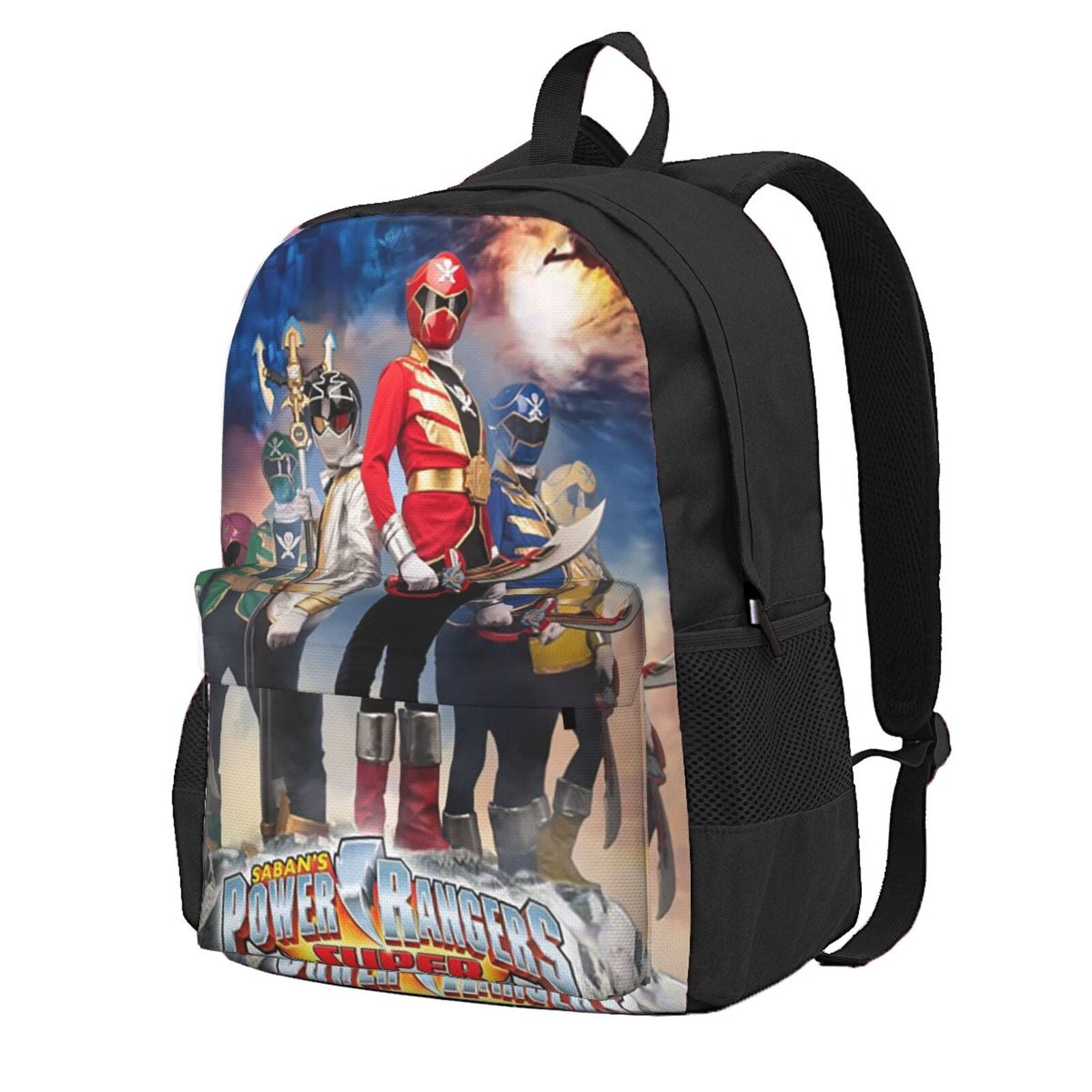 Power Rangers Backpack Book Bags Casual Daypack For Travel Work Office ...