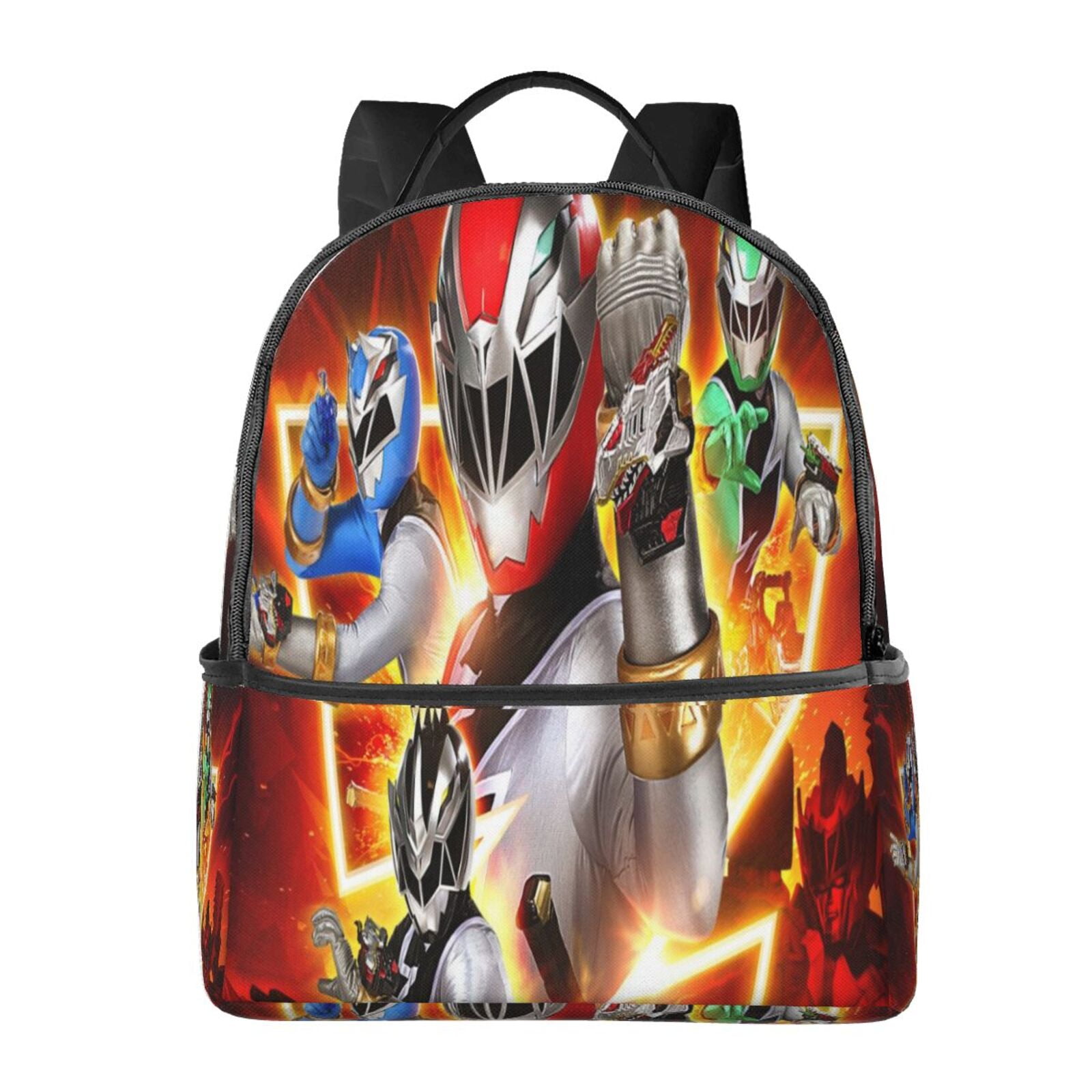 Power Rangers Backpack Book Bags Casual Daypack For Travel Work Office ...