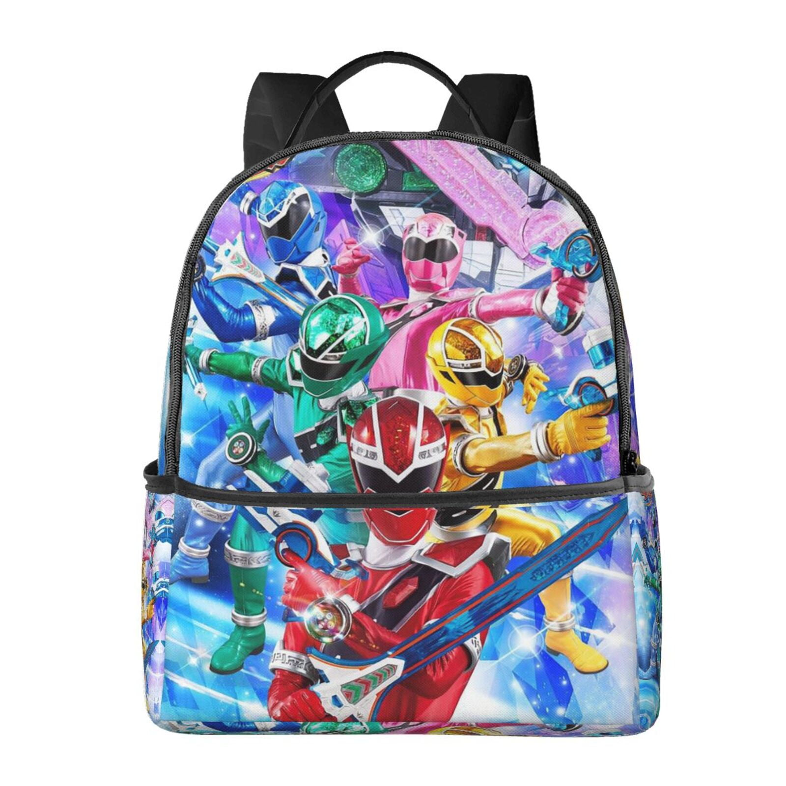 Power Rangers Backpack Book Bags Casual Daypack For Travel Work Office ...
