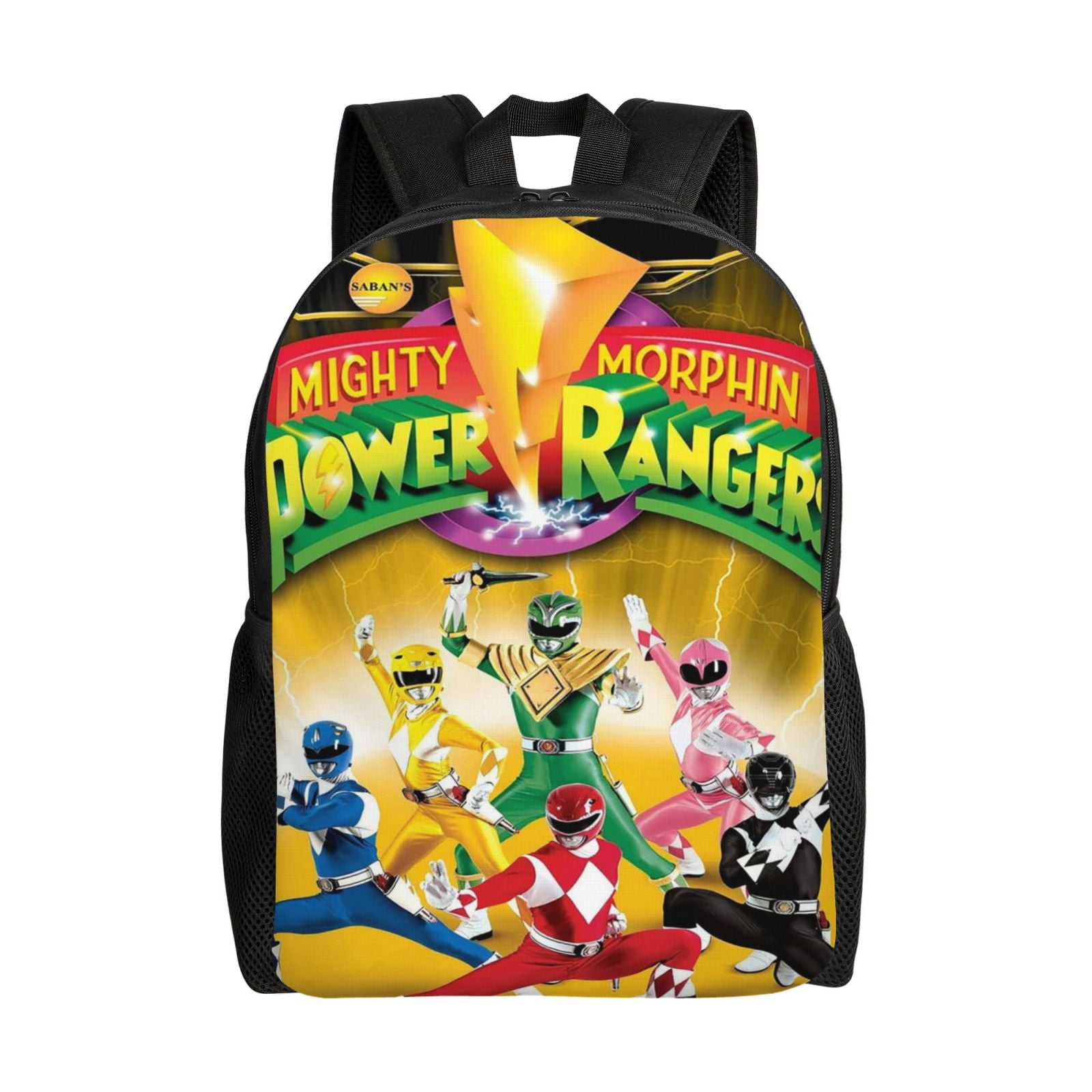 Power Rangers Backpack Book Bags Casual Daypack For Travel Work Office ...