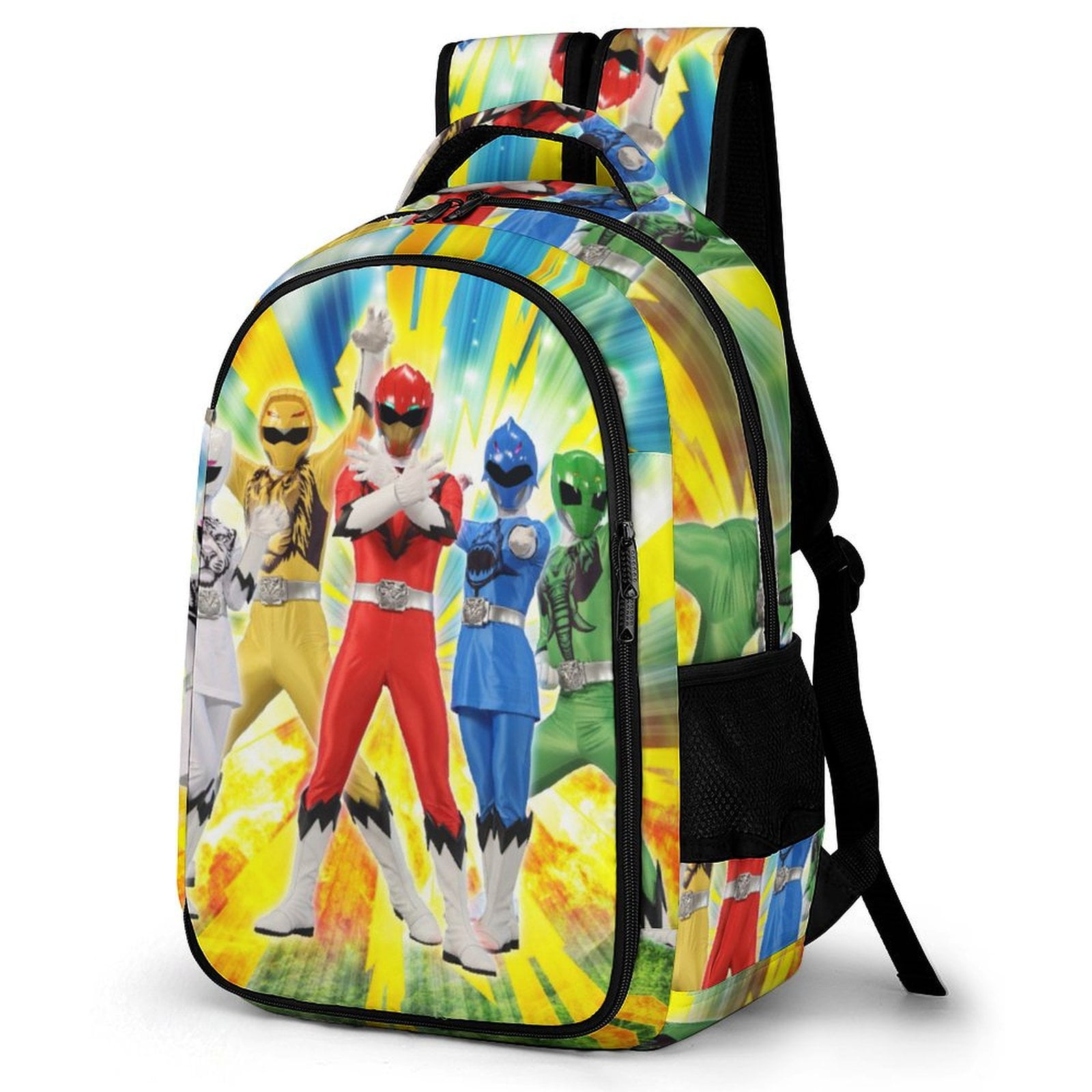 Power Rangers Backpack Book Bags Casual Daypack for Travel Work Office ...
