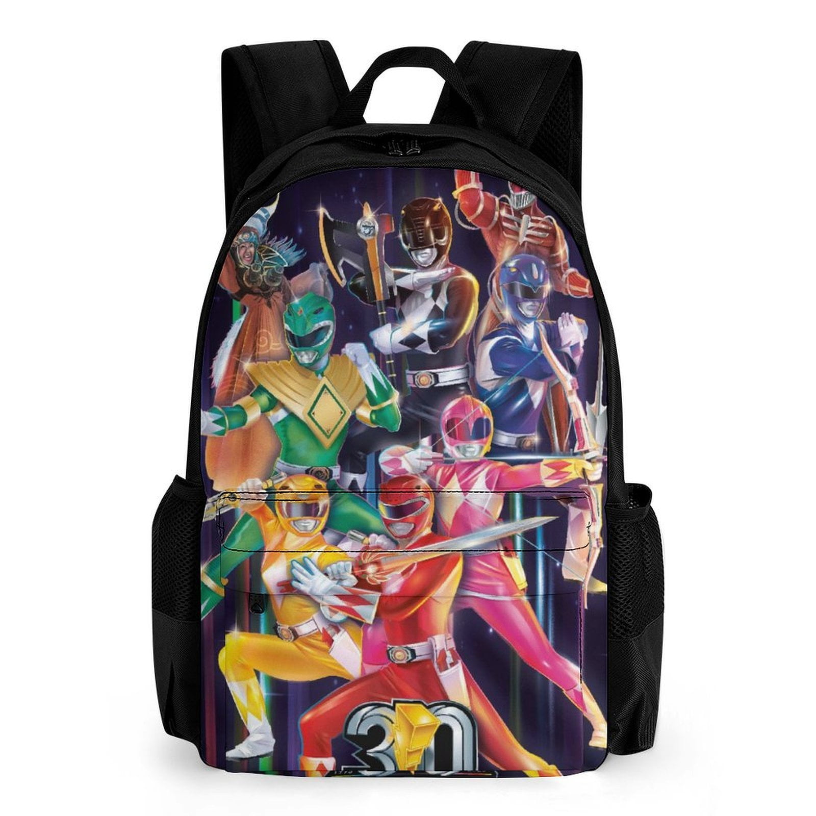 Power Rangers Backpack Laptop Bag Large Capacity Multipurpose Daypack ...