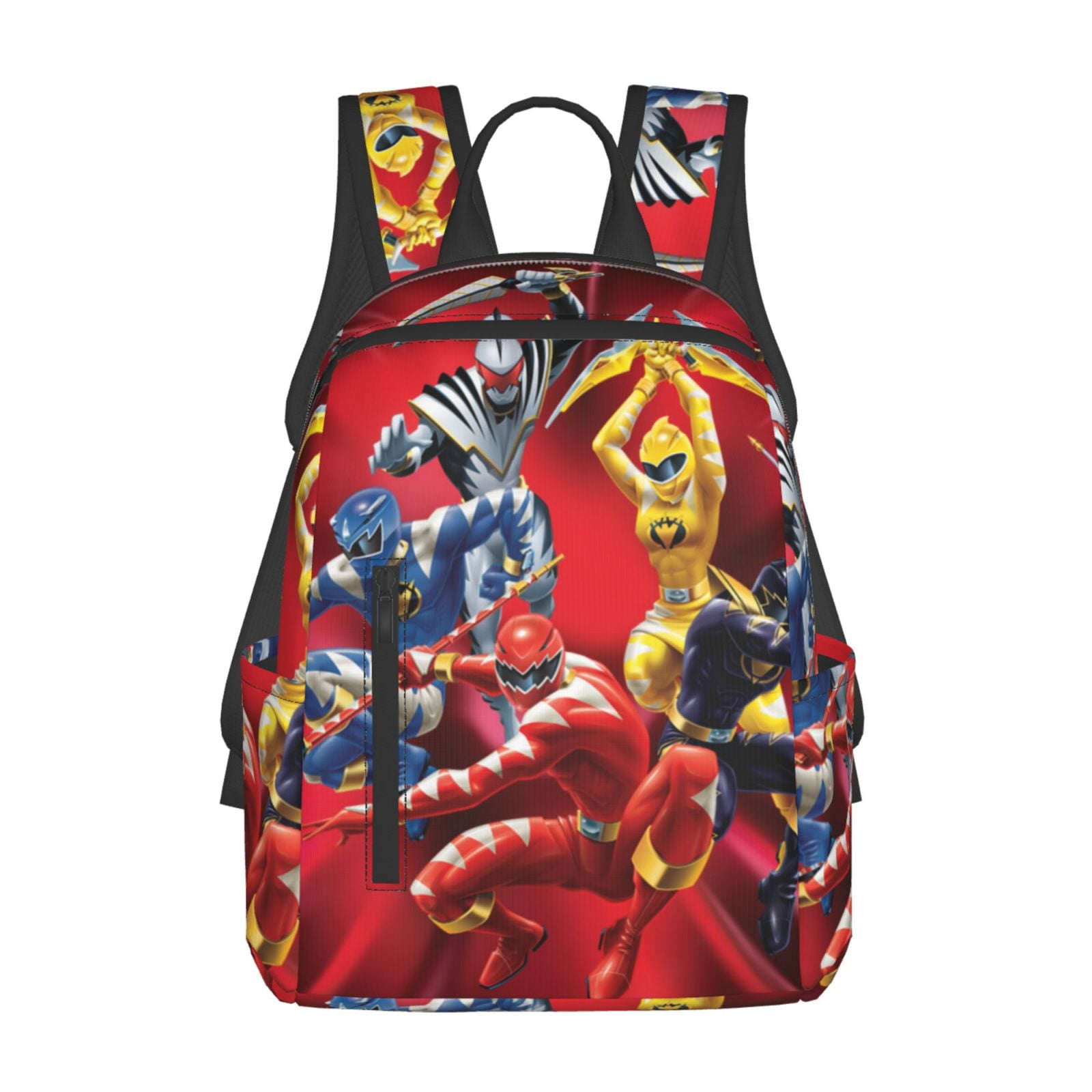 Power Rangers Backpacks Bookbag Casual Daypack For Travel Camping ...