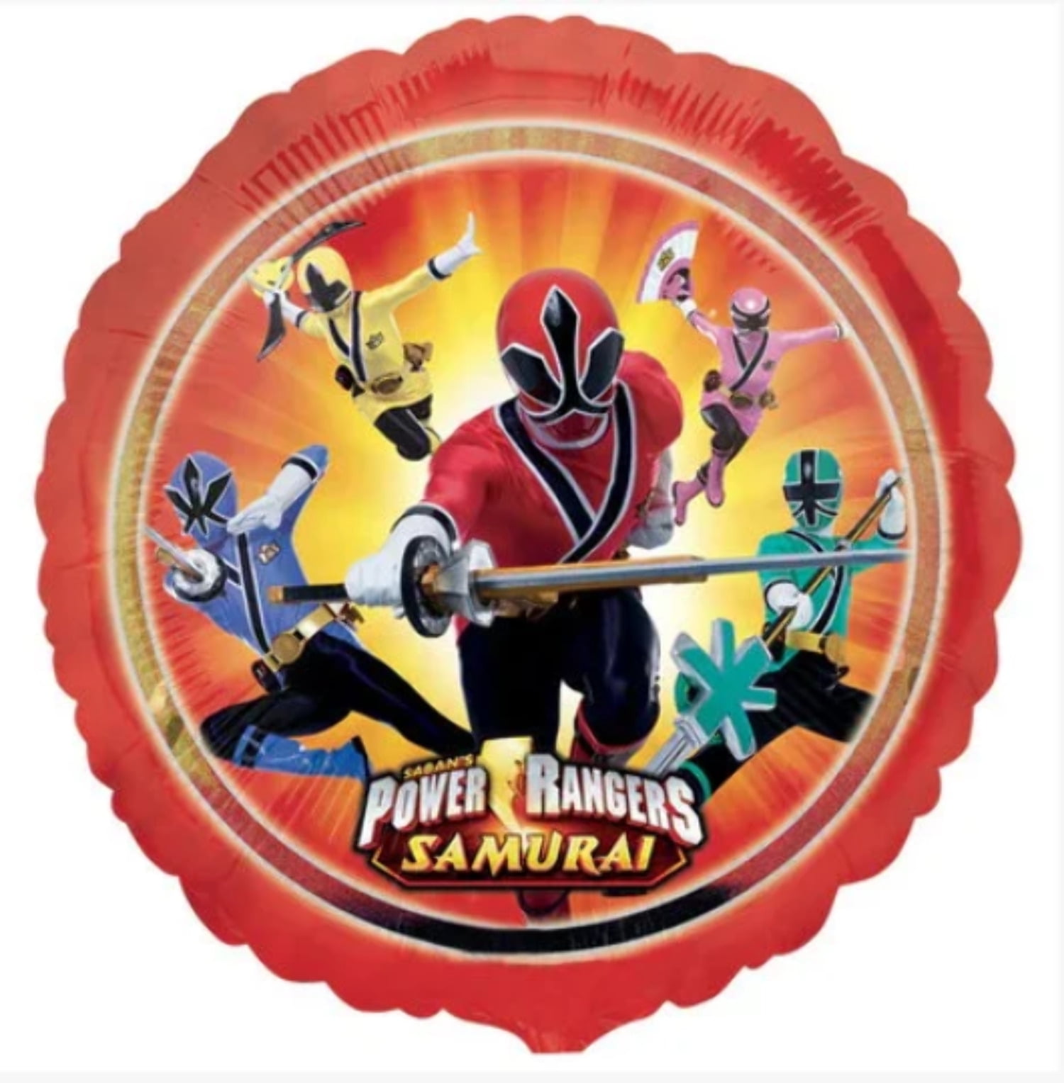 18 Saban's POWER RANGERS SAMURAI Balloon Party Supplies Decorations ...