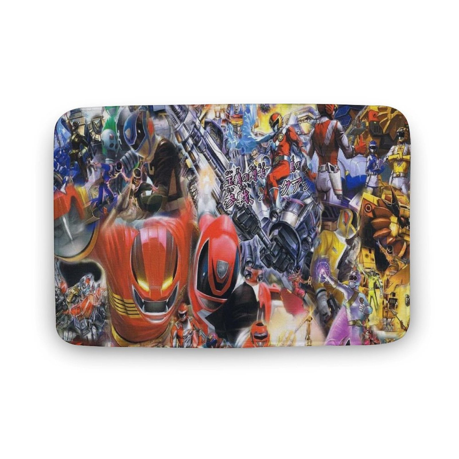 Power Rangers Bath Mat, Quick-drying Bathroom Mats, Super Absorbent ...