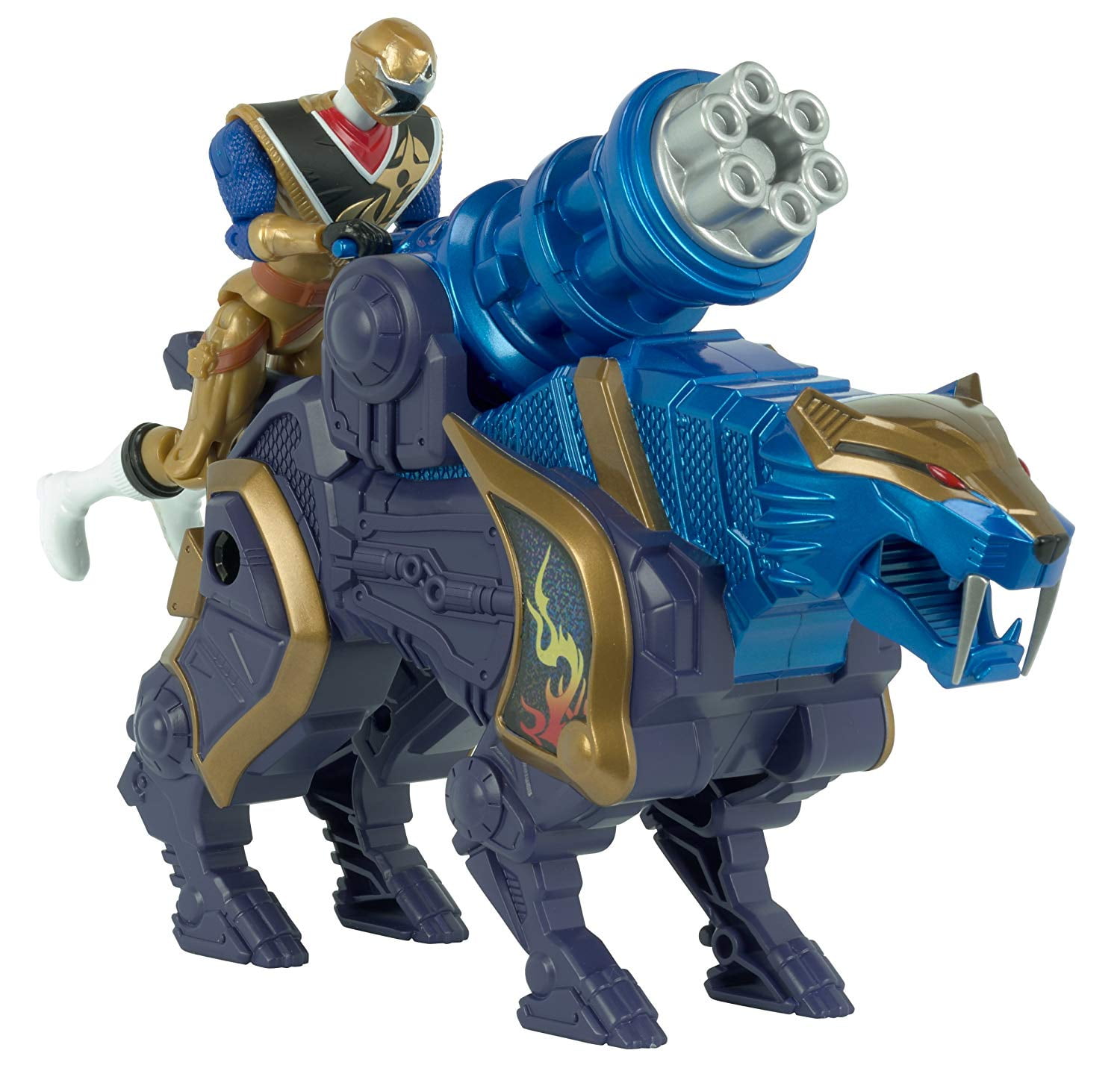 Power Rangers Battle Zord Sabretooth Action Figure (5") - Walmart.com