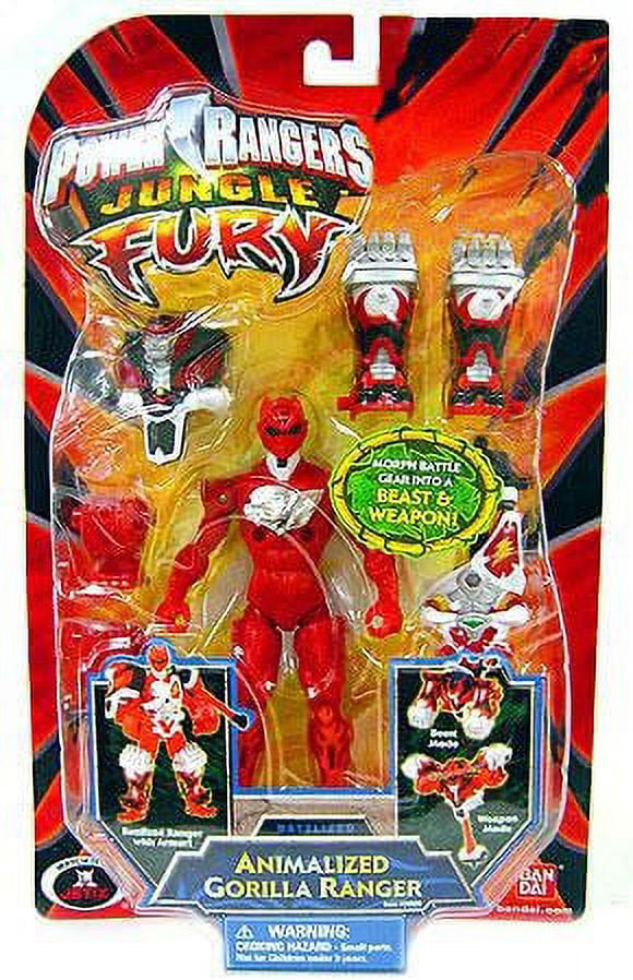 Power Rangers Battlized Animalized Gorilla Ranger Action Figure ...