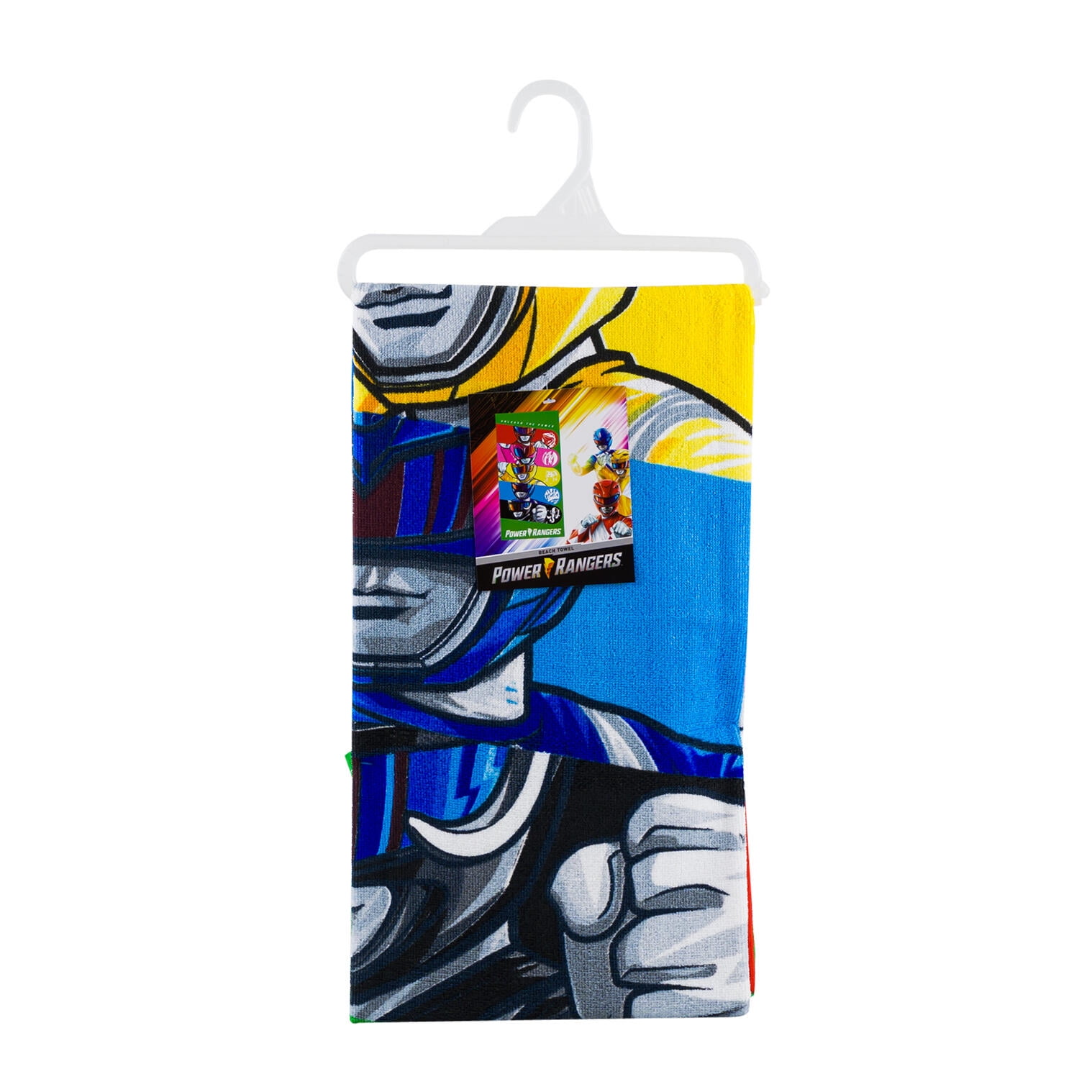 Power Rangers Beach Towel 27x54" - Walmart.com