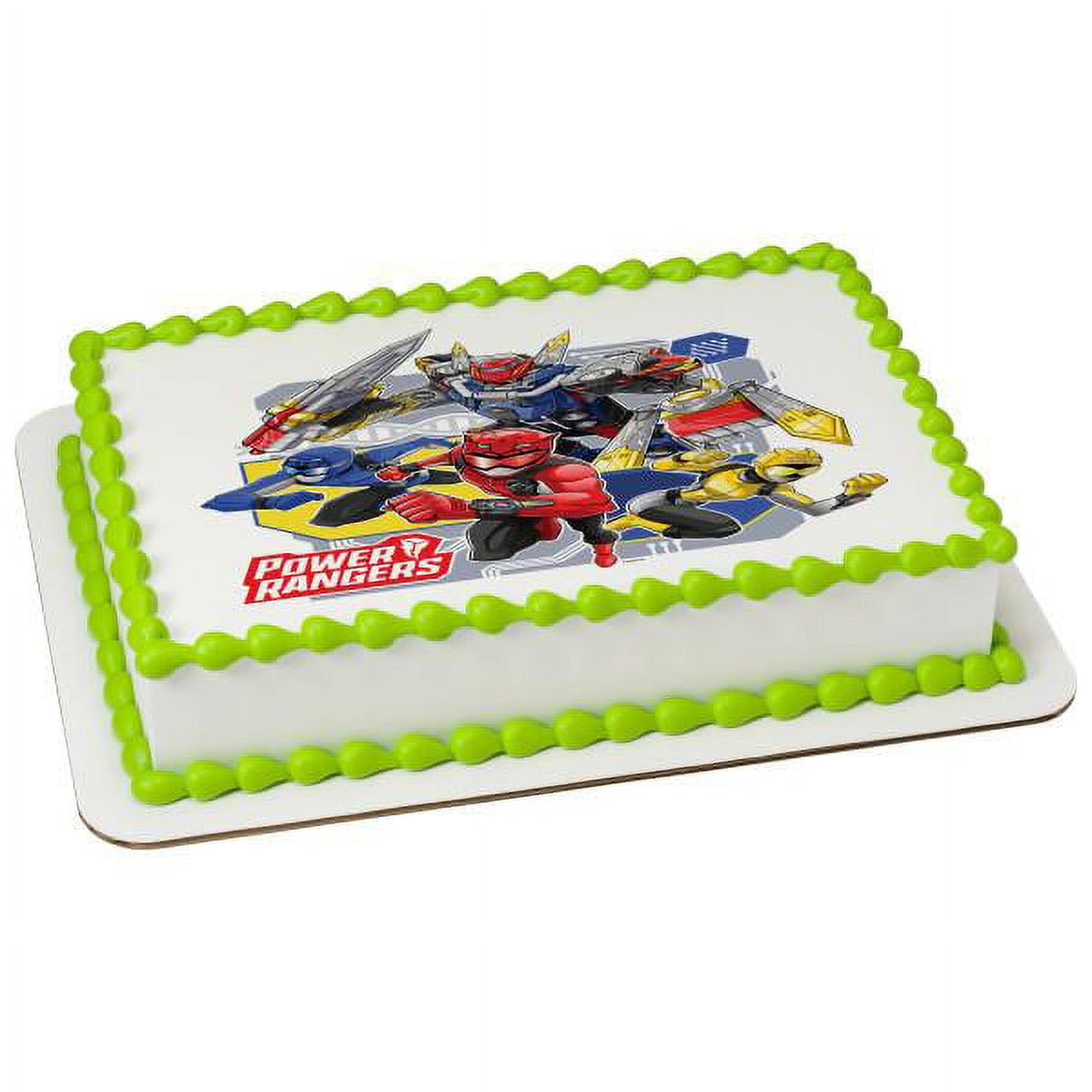 Power Rangers Beast Morphers Edible Cake Topper Image - Walmart.com