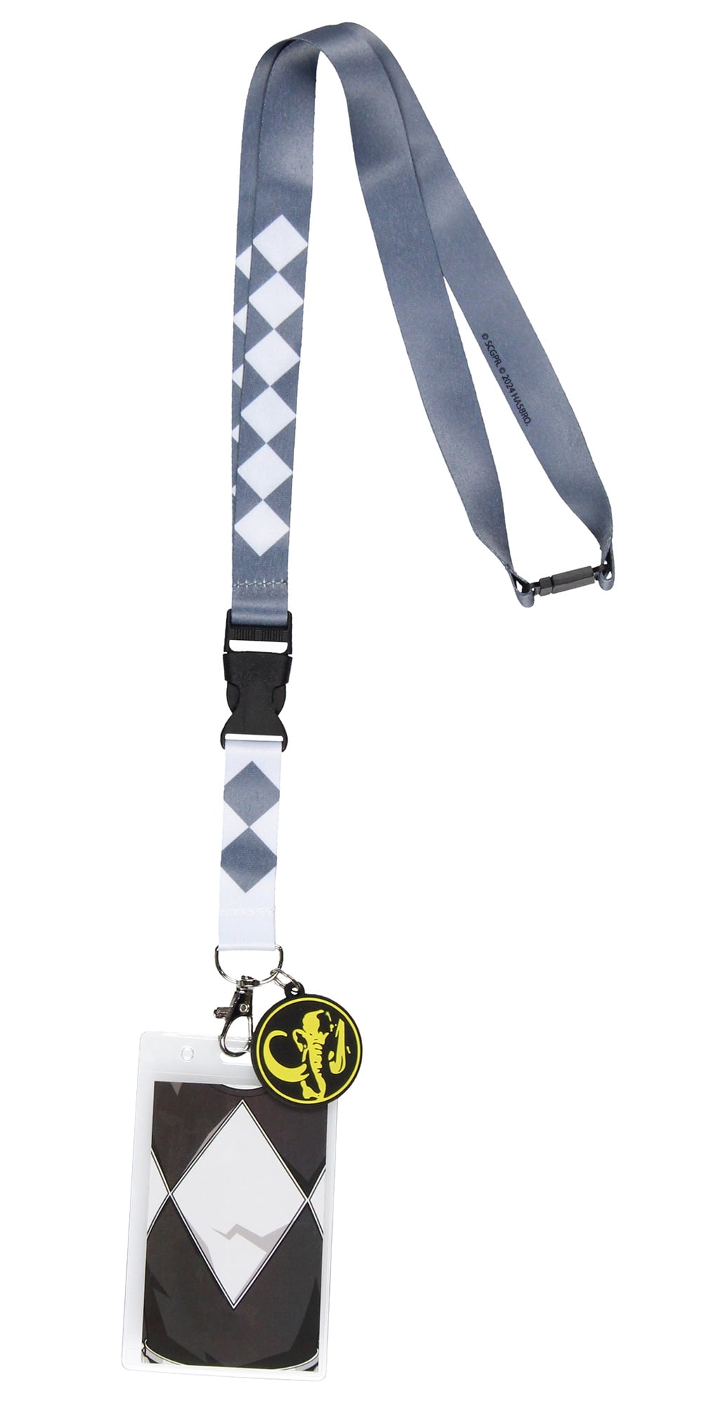 Power Rangers Black Ranger ID Lanyard Badge Holder w Character Card and ...