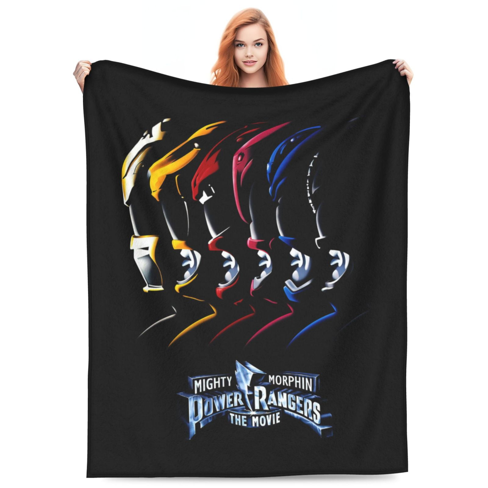 Power Rangers Blankets Lightweight Throw Blanket Soft Fleece Blanket ...