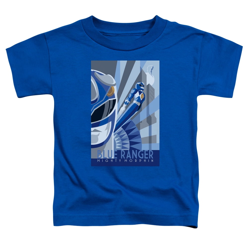 Power Rangers - Blue Ranger Deco - Toddler Short Sleeve Shirt - 3T ...
