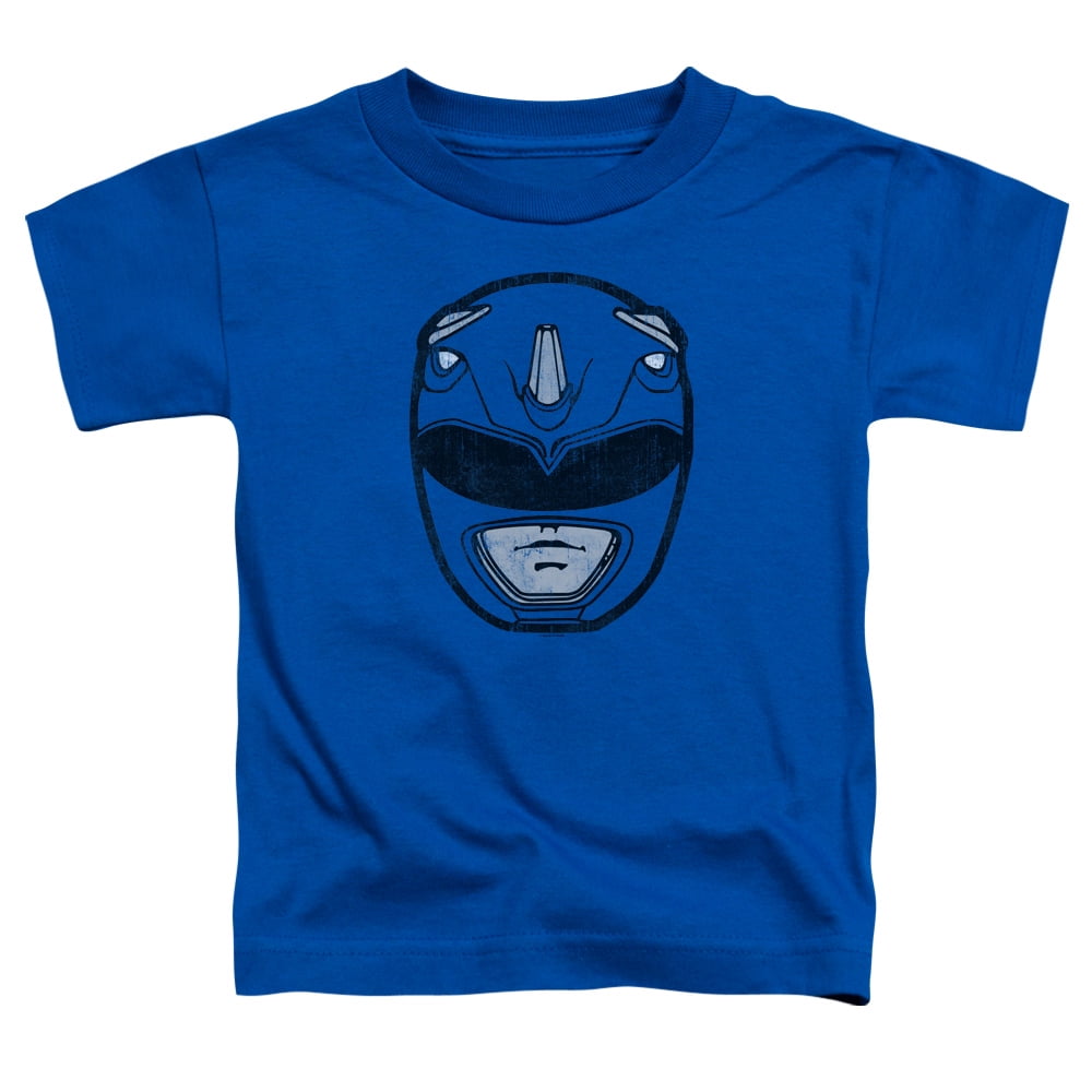 Power Rangers - Blue Ranger Mask - Toddler Short Sleeve Shirt - 4T ...