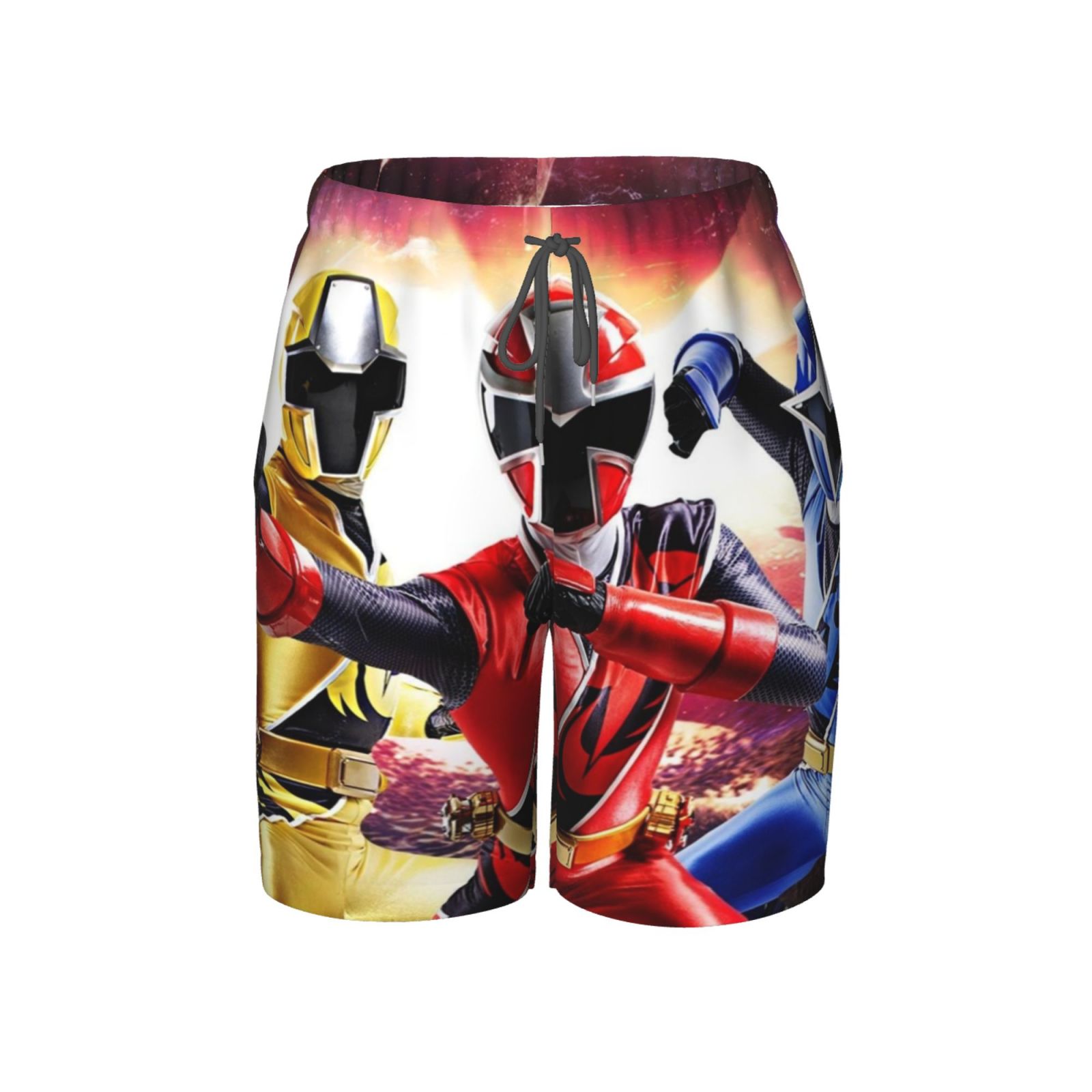 Power Rangers Boy'S Swim Trunks Quick Dry Board Shorts Kids Beach Swim ...