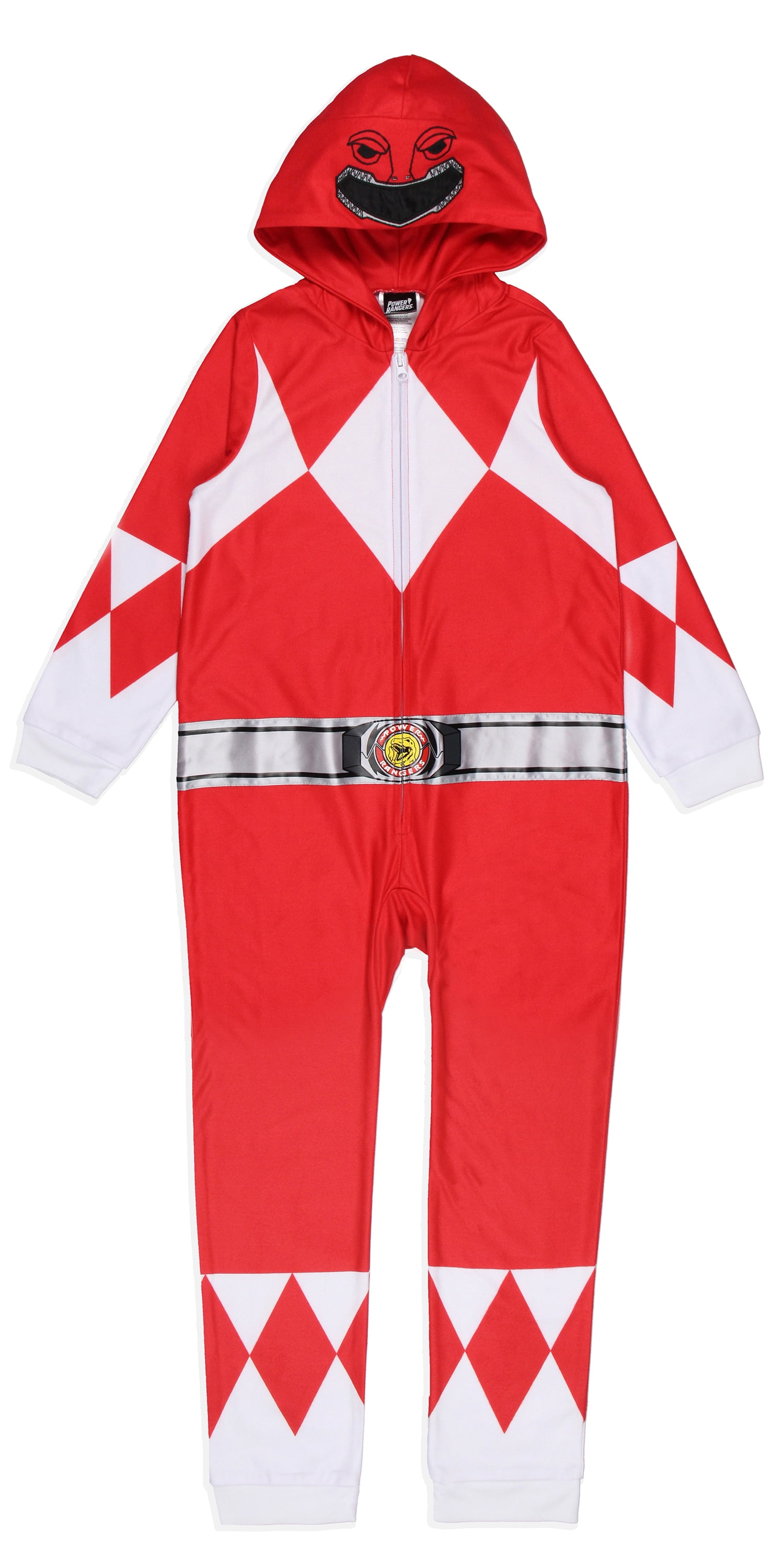 Power Rangers Boy's All Character Union Suit Costume Sleep Pajama ...