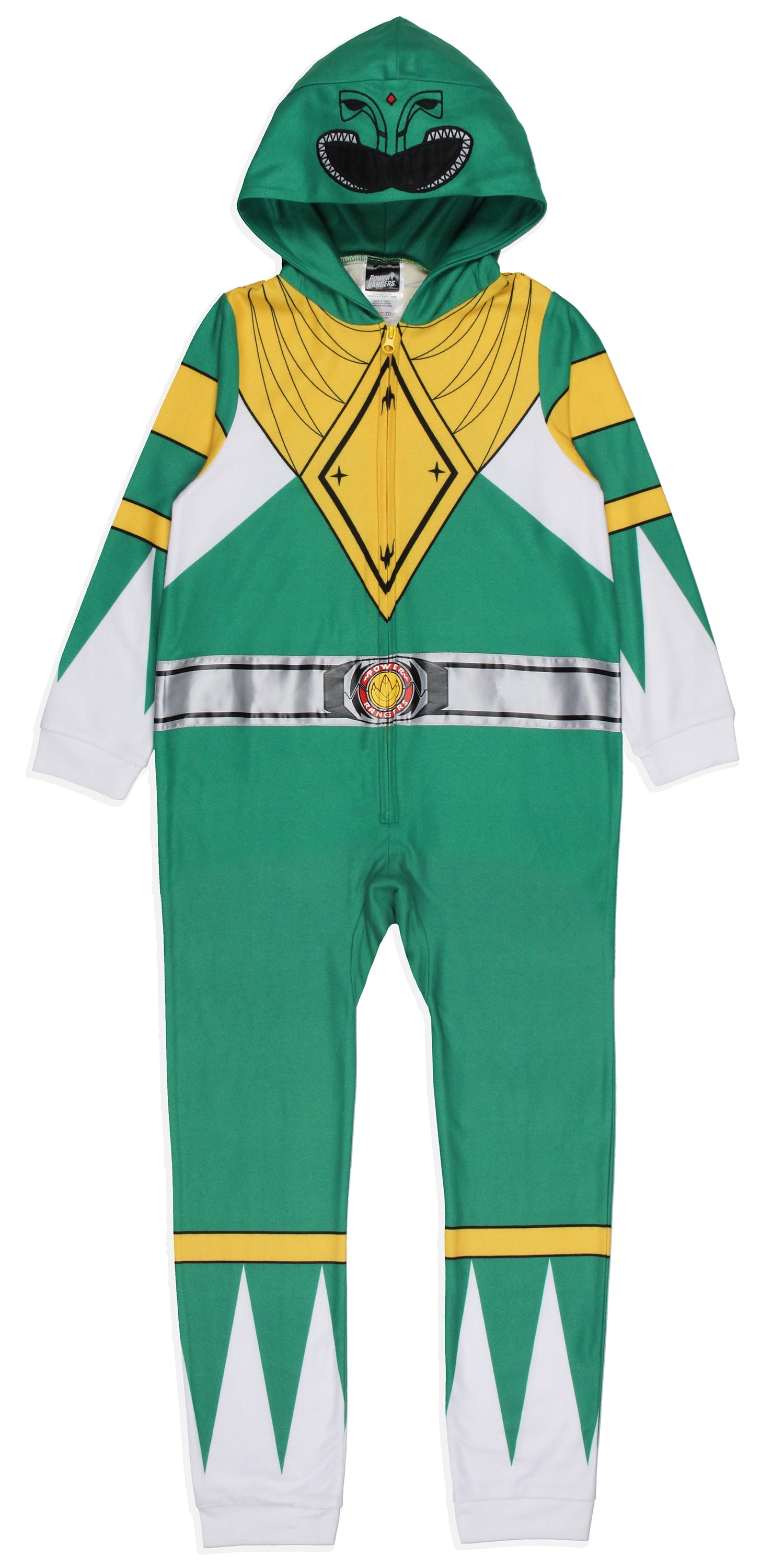 Power Rangers Boy's All Character Union Suit Costume Sleep Pajama ...