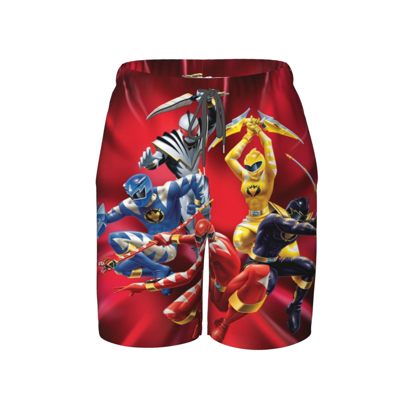 Power Rangers Boy's Swim Trunks Quick Dry Board Shorts Kids Beach Swim ...