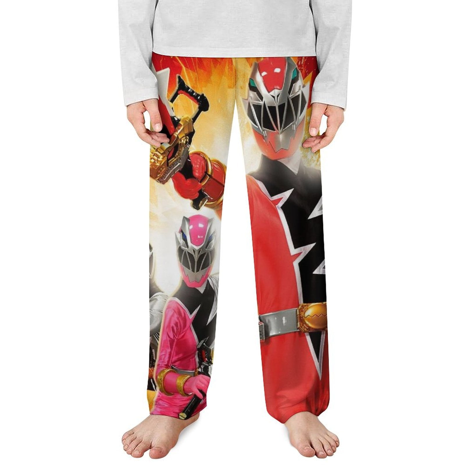 Power Rangers Boys Girls Pajamas Pants Soft Elastic Waist PJ Bottoms ...