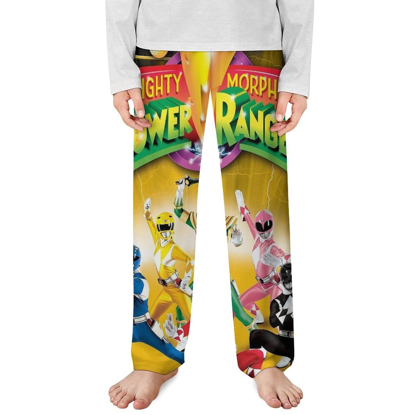 Power Rangers Boys Pajama Pants Long Sleep Pants Soft Elastic Waist PJ ...