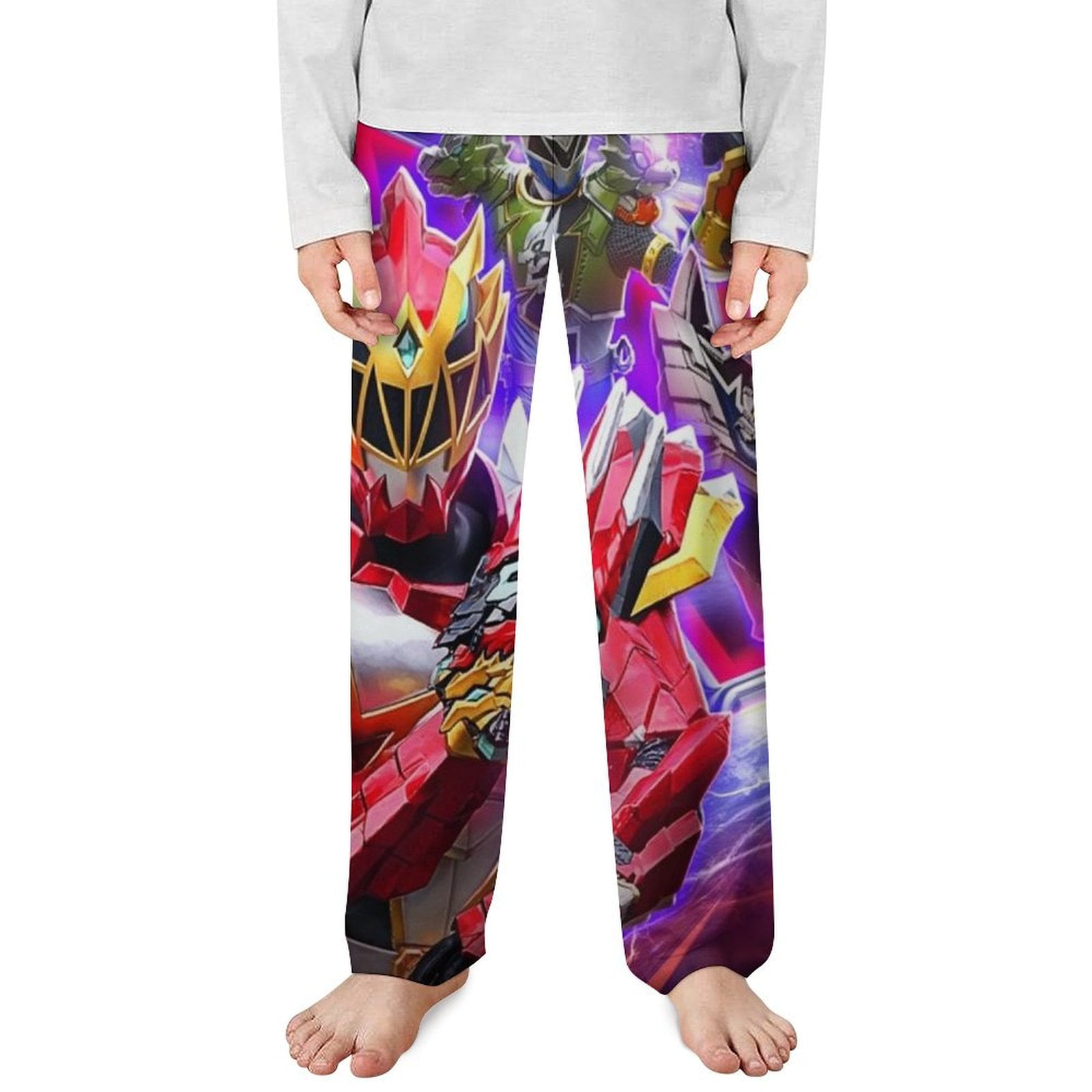 Power Rangers Boys Pajama Pants Long Sleep Pants Soft Elastic Waist PJ ...