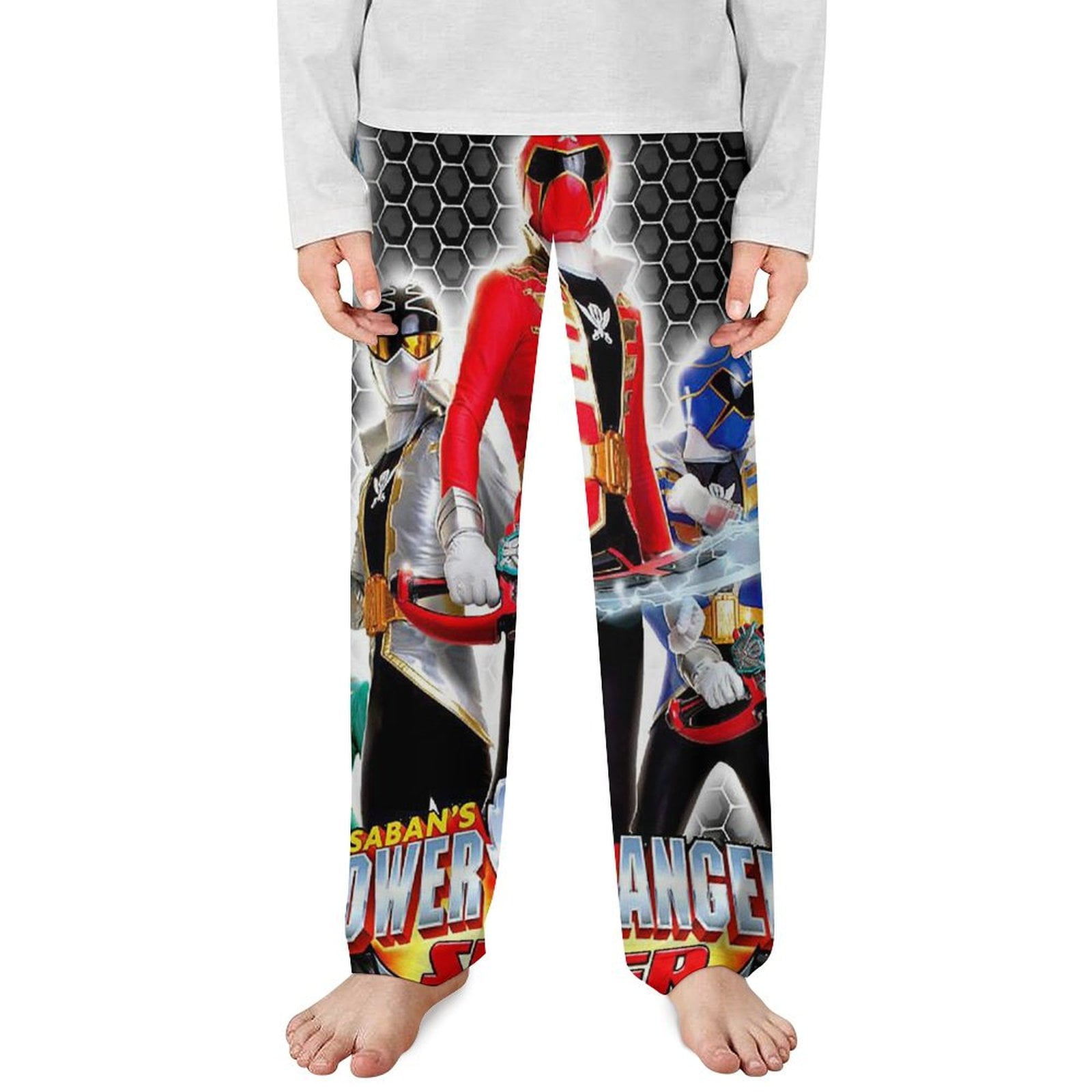 Power Rangers Boys Pajama Pants Long Sleep Pants Soft Elastic Waist PJ ...