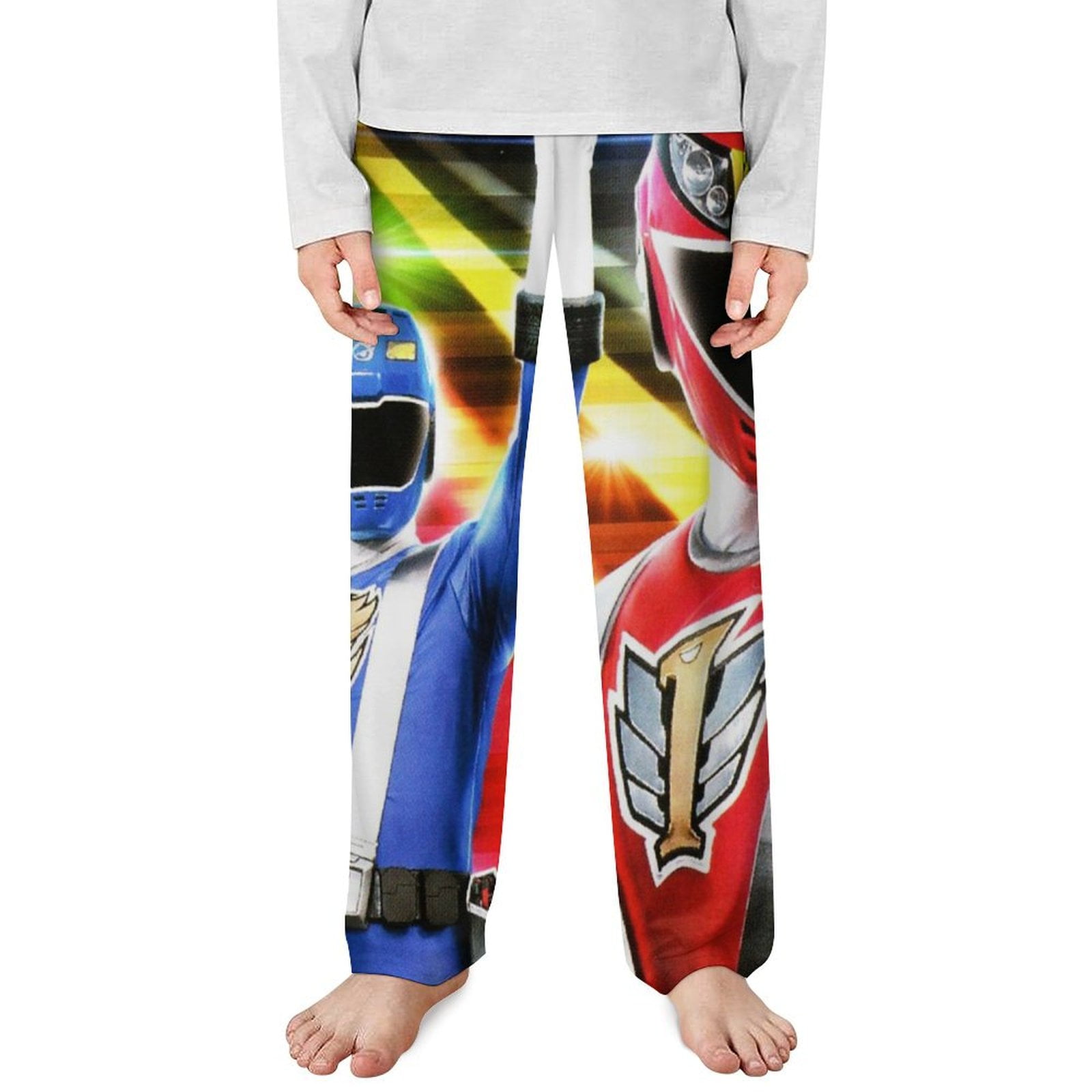 Power Rangers Boys Pajama Pants Long Sleep Pants Soft Elastic Waist PJ ...