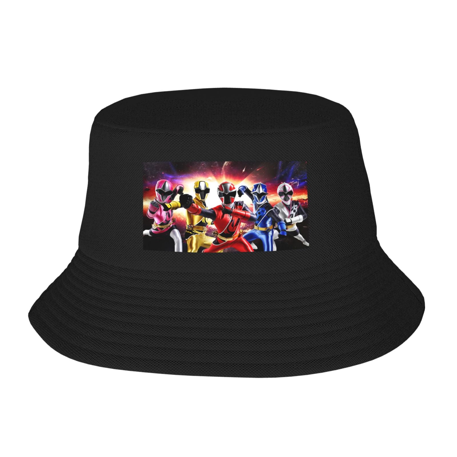 Power Rangers Bucket Hat Plain Bucket Hat Fashion Fisherman Hat Sun Cap ...