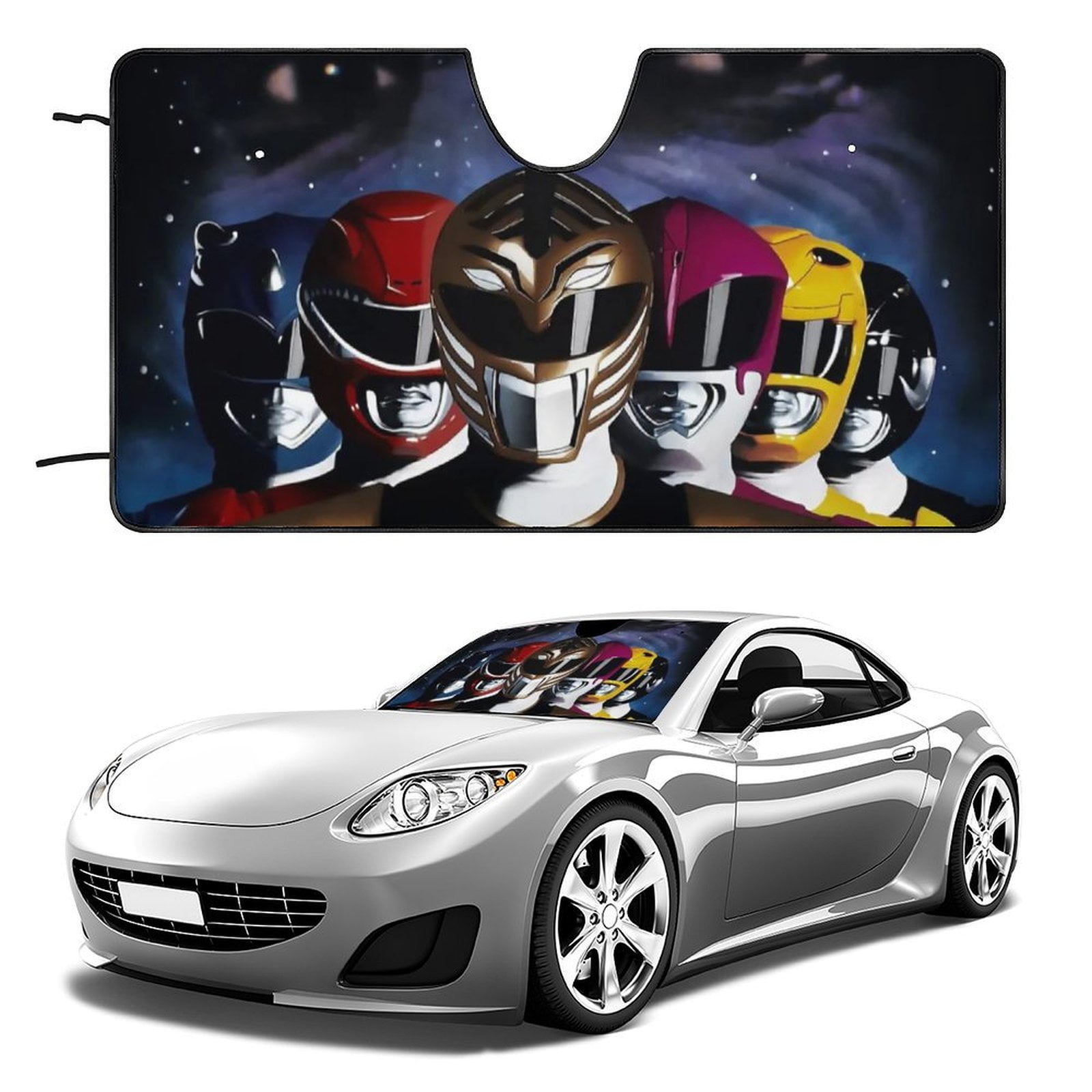 Power Rangers Car Window Sun Shade Visor, Car Sunshade Front ...