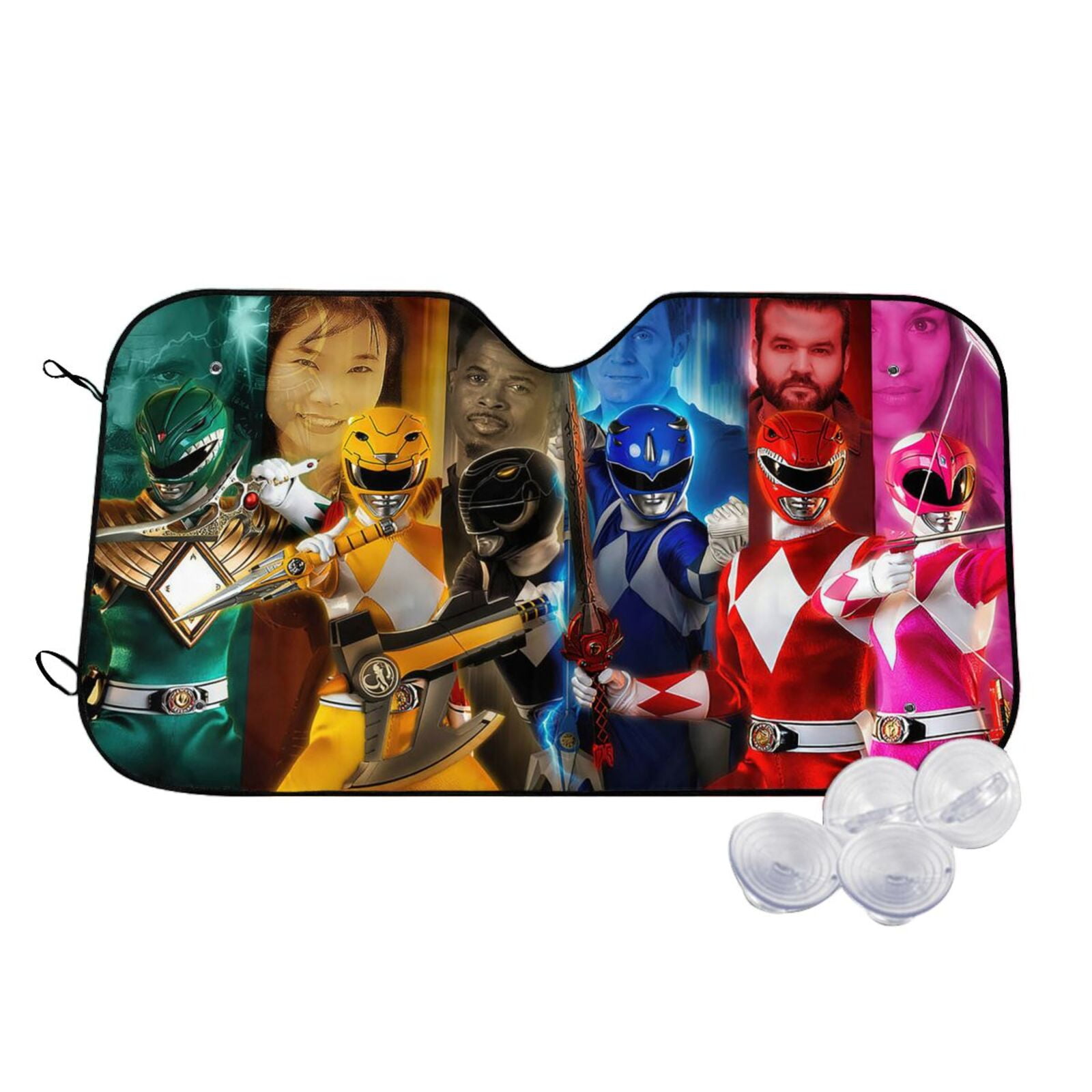 Power Rangers Car Windshield Sun Shade, Foldable Sun Shade for Car ...