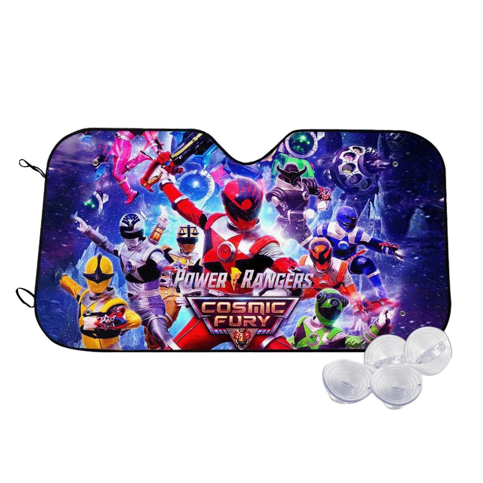 Power Rangers Car Windshield Sun Shade, Foldable Sun Shade for Car ...