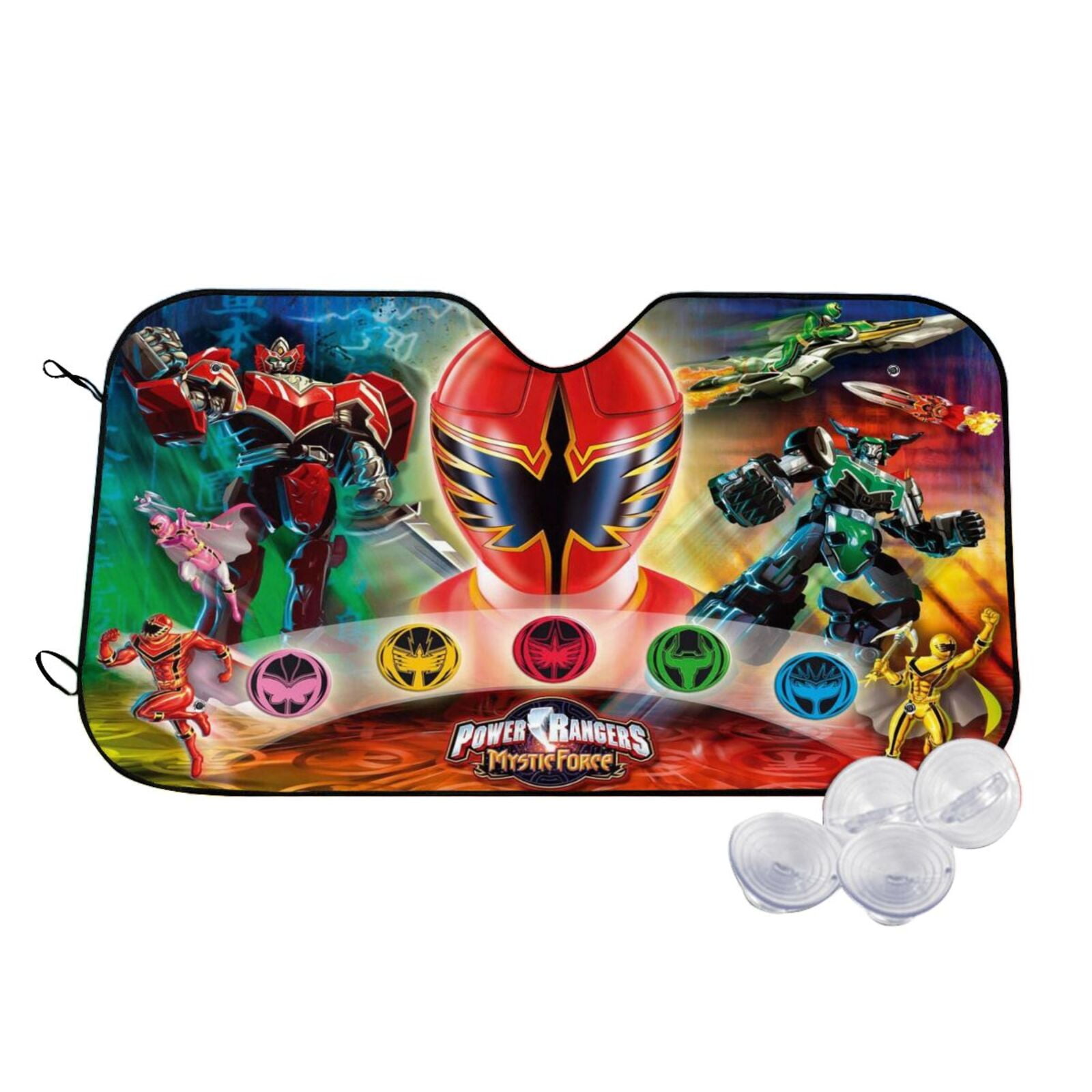 Power Rangers Car Windshield Sun Shade, Foldable Sun Shade for Car ...