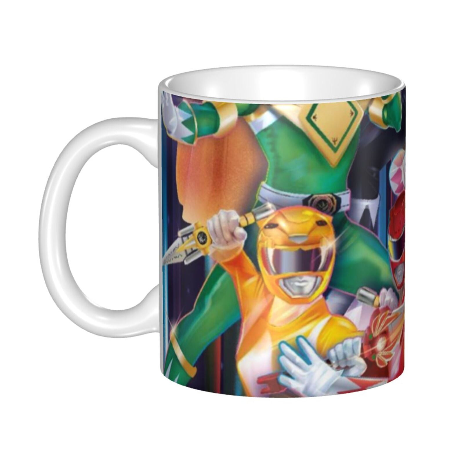 Power Rangers Ceramic Mug Novelty Coffee Mug Gift Water Cup Tea Cup ...