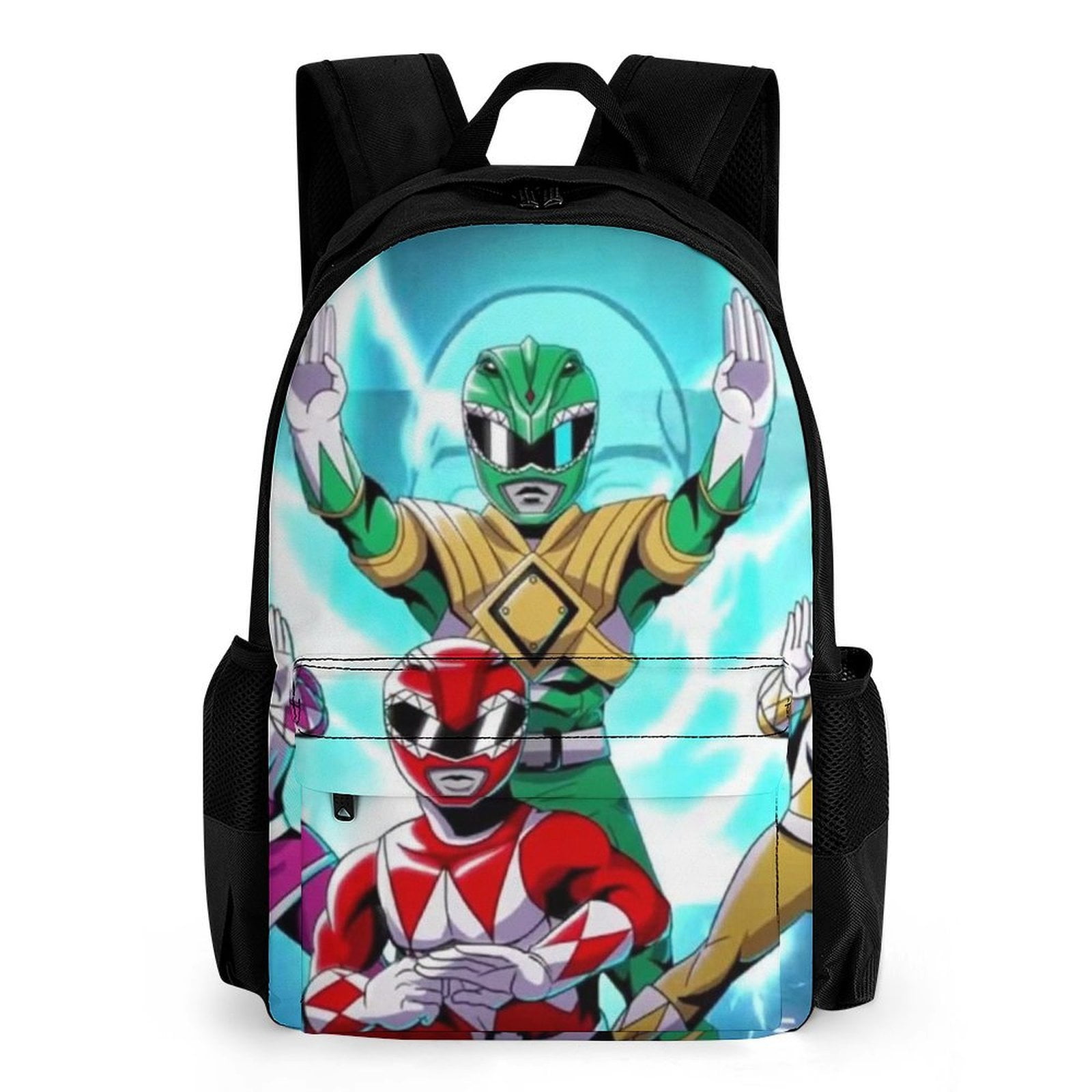 Power Rangers Characters Backpack Laptop Bag Large Capacity ...